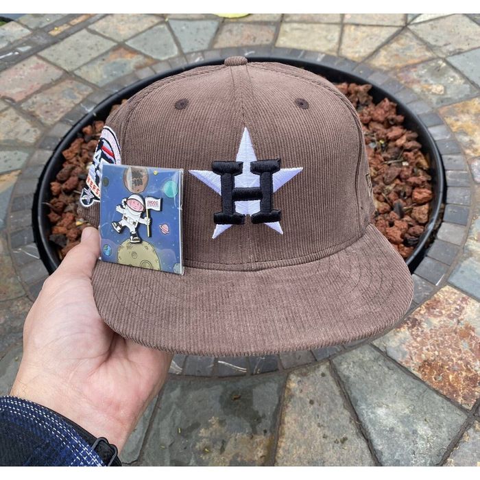 New Era Exclusive New Era Houston Astros Hat Size 7 3/8 Brown | Grailed