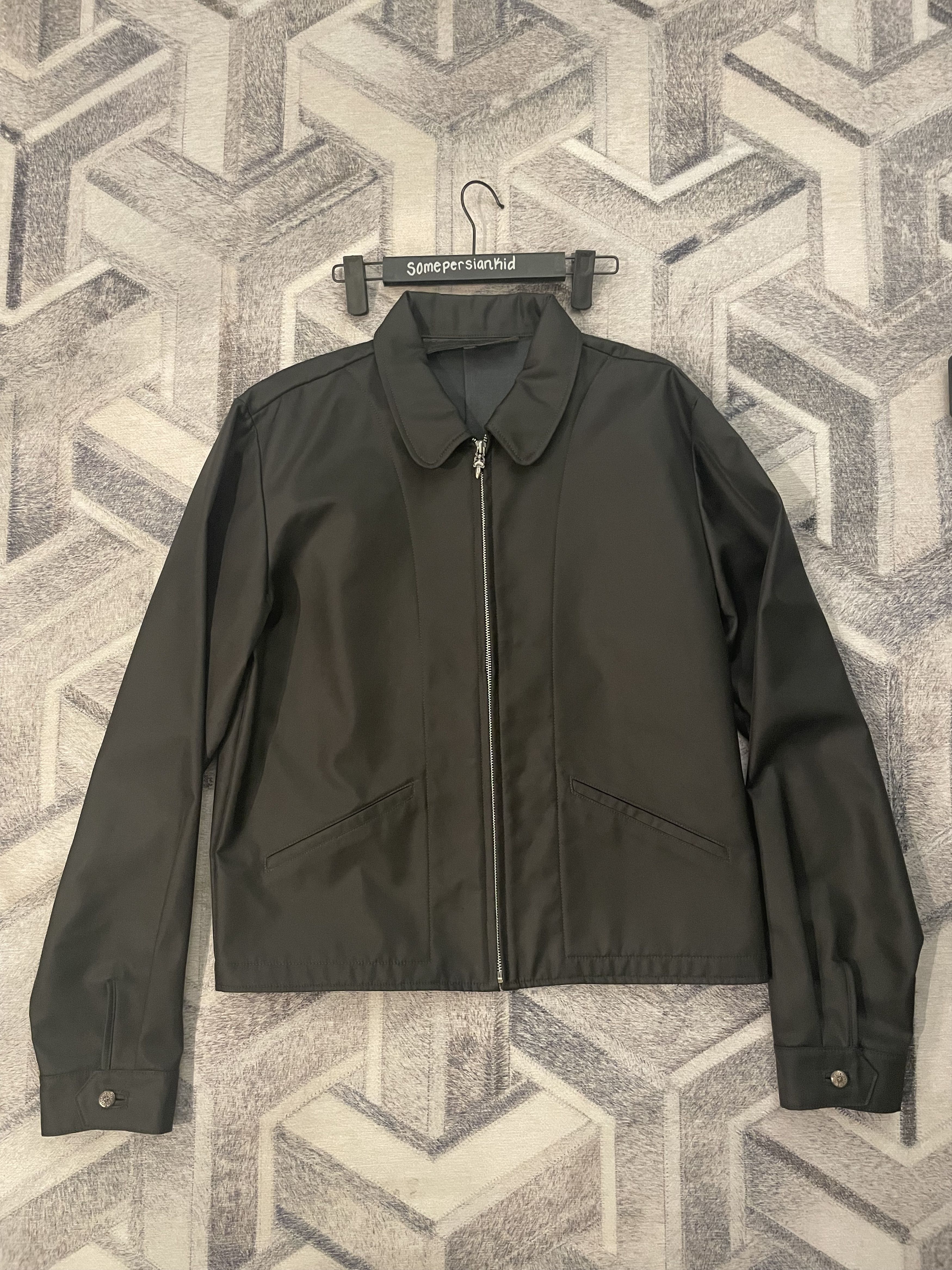 Chrome Hearts Chrome Hearts Leather Biker Shell Jacket | Grailed