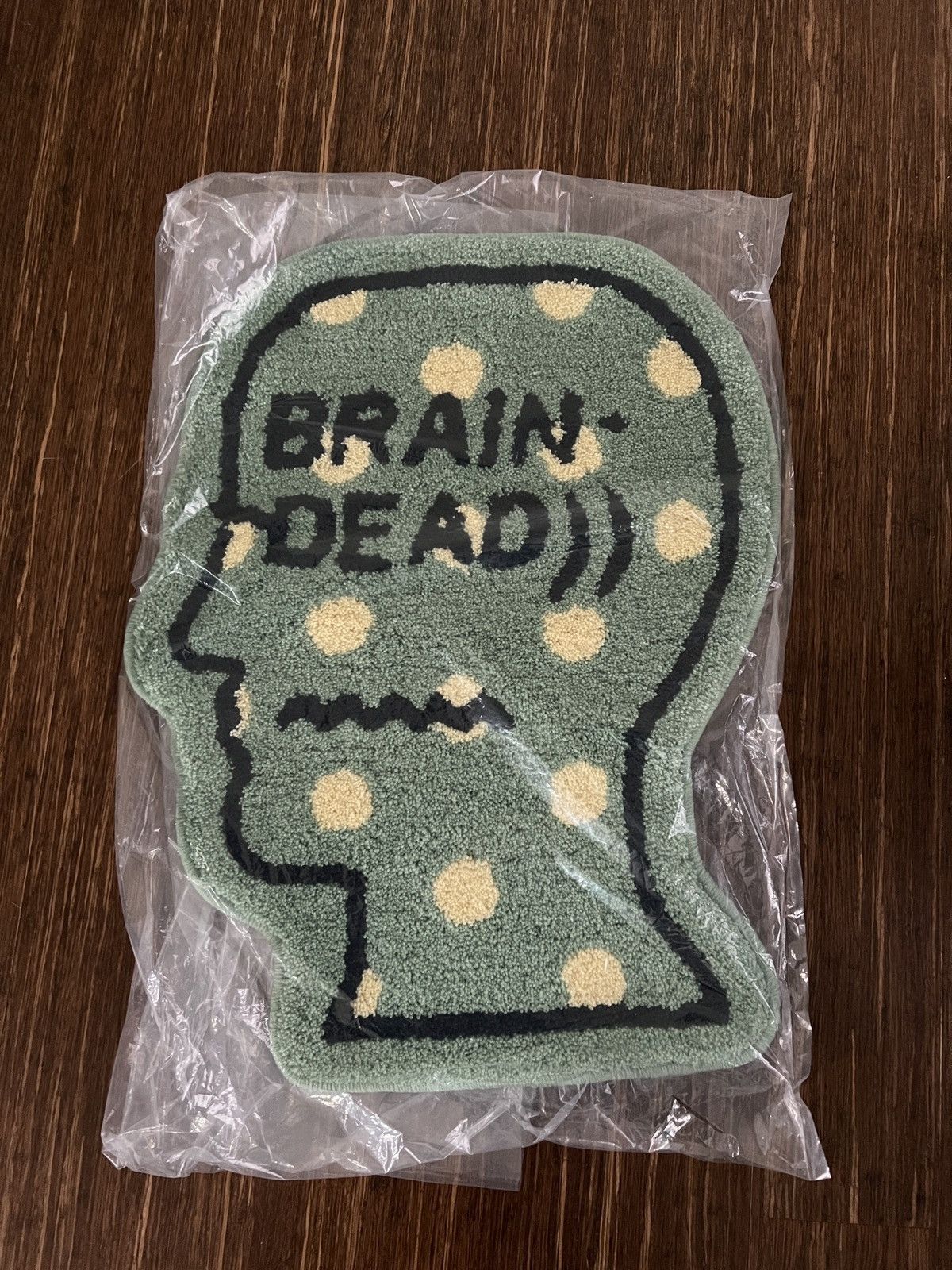 Brain Dead Logo Head Dot Rug | Grailed