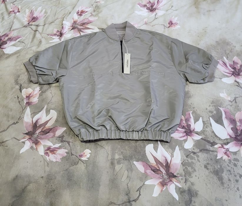 Essentials Fear of God Essentials Half-Zip Pullover Desert Taupe | Grailed
