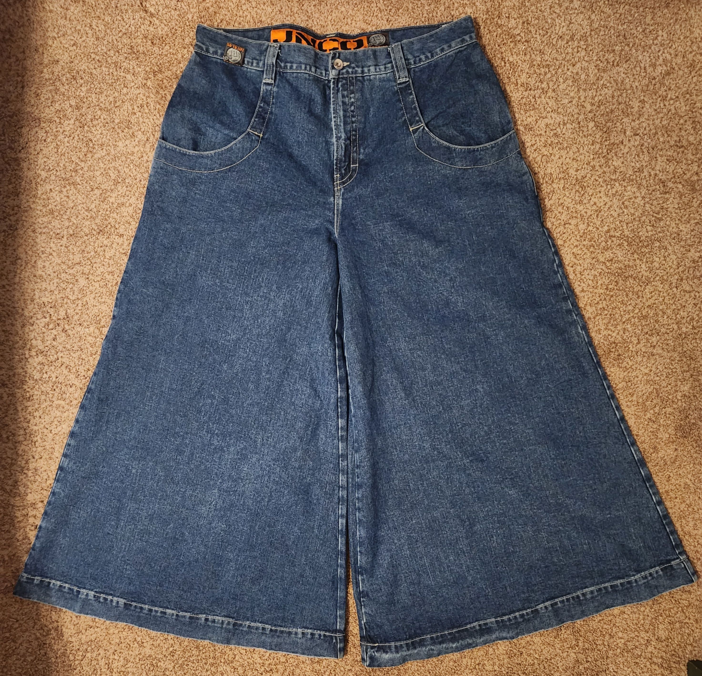 Jnco JNCO Convict Wide Leg Jeans 42x32 | Grailed
