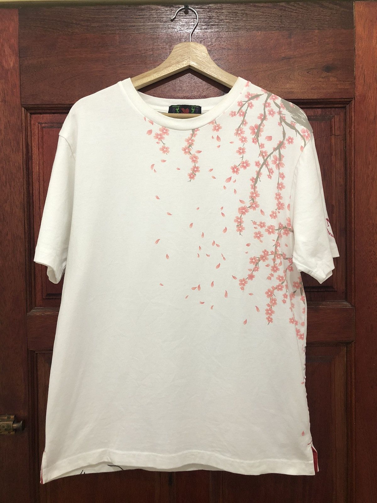 Rare Rare Evangelion Rei Ayanami Embroidery Sakura Flower | Grailed