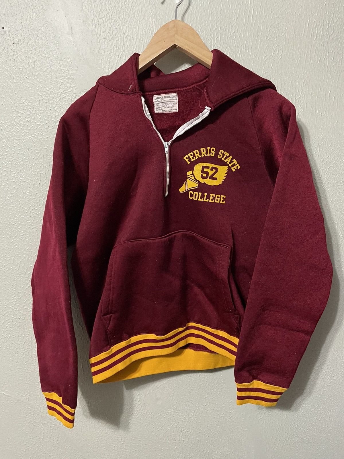 Champion × Vintage Vintage 1960s Ferris State Champion Sweatshirt t ...