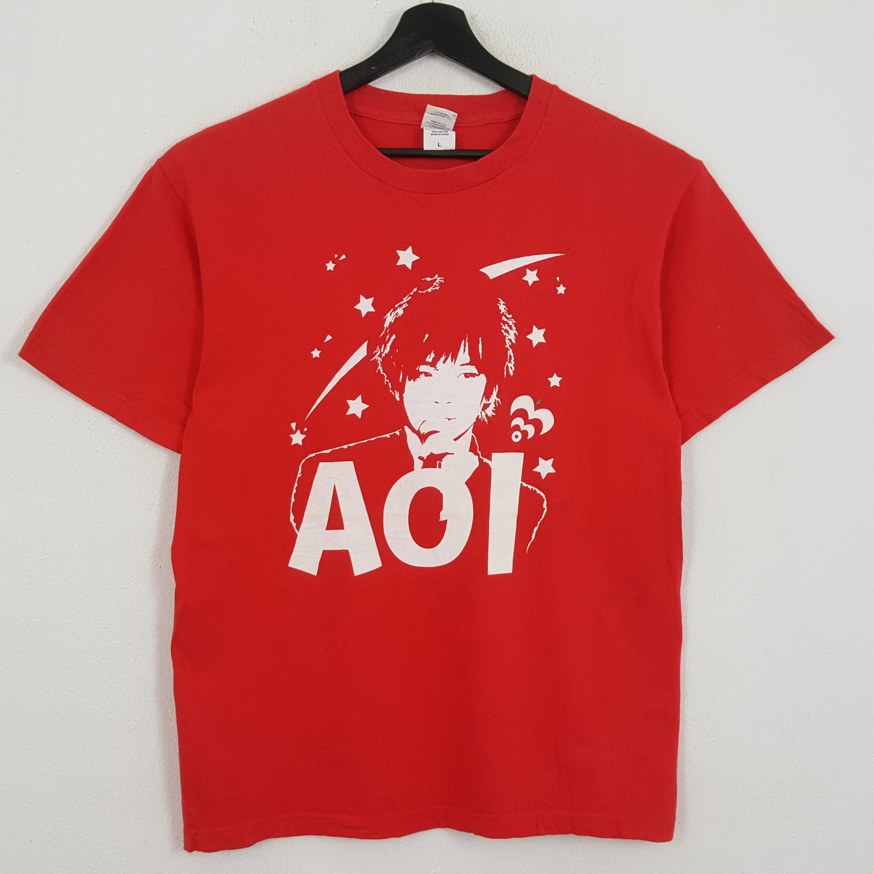 Band Tees × Streetwear × Vintage AOI Japanese Singer Music Streetwear ...