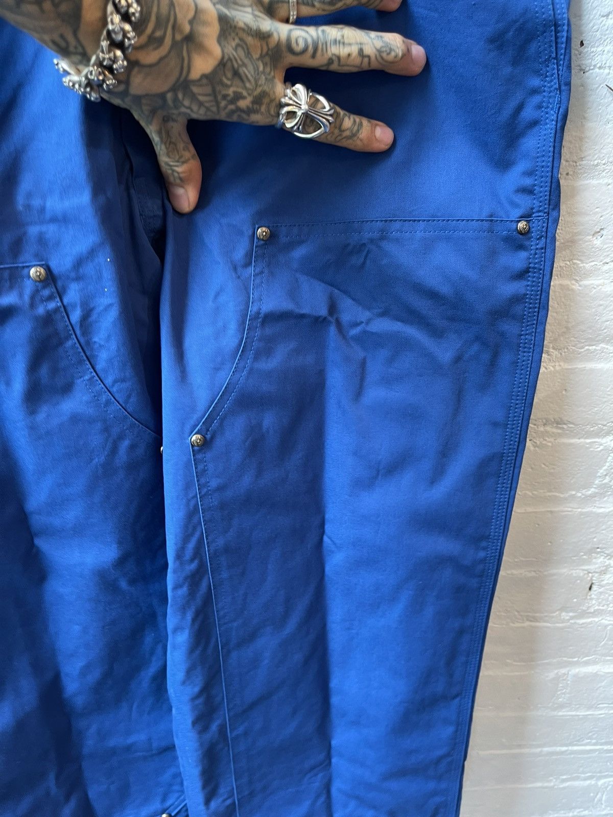 Chrome Hearts Chrome Hearts Matty Boy Double Knee Overall Jumpsuit ...