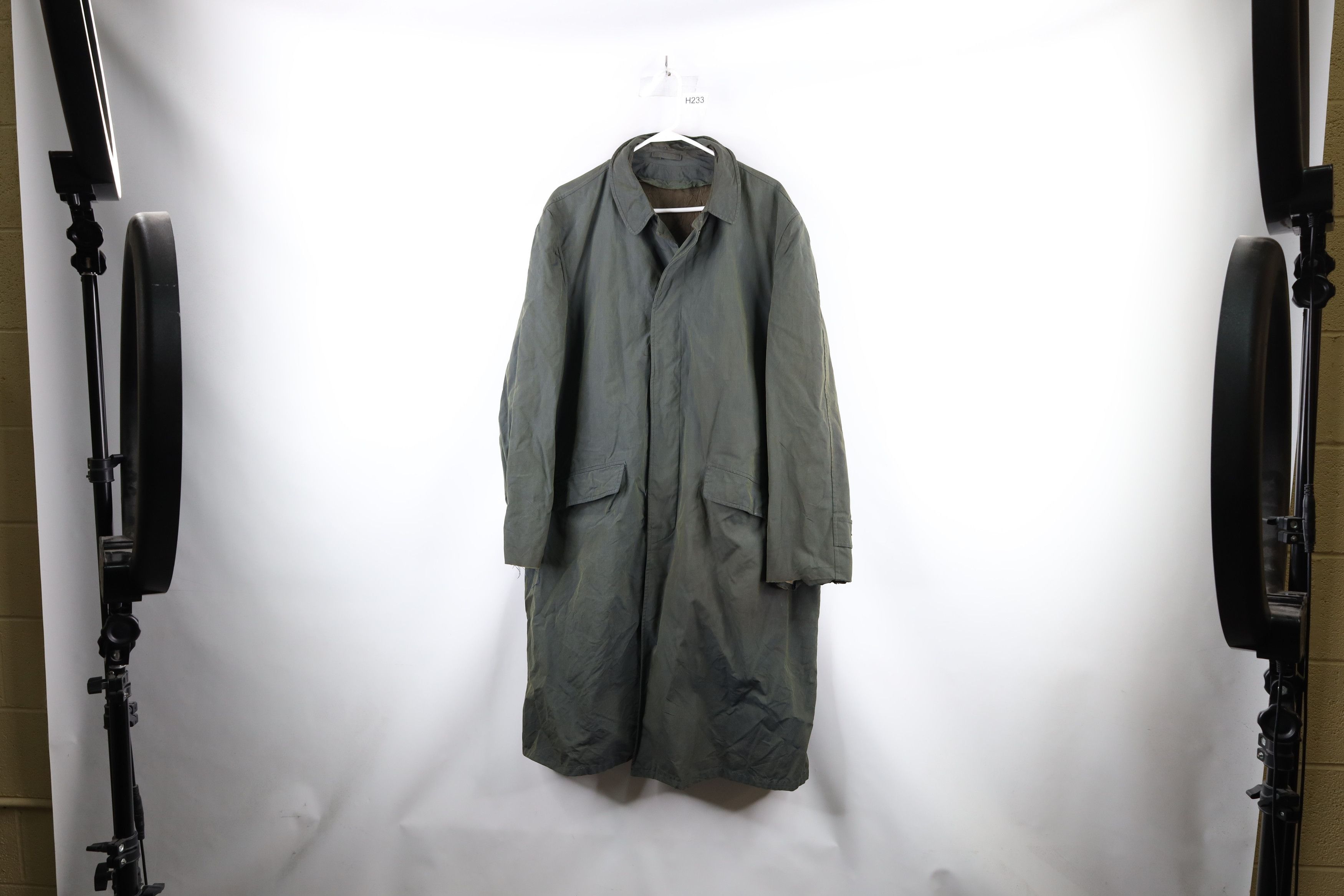 Streetwear × Vintage Vintage 60s Streetwear Trench Coat Rain Jacket ...