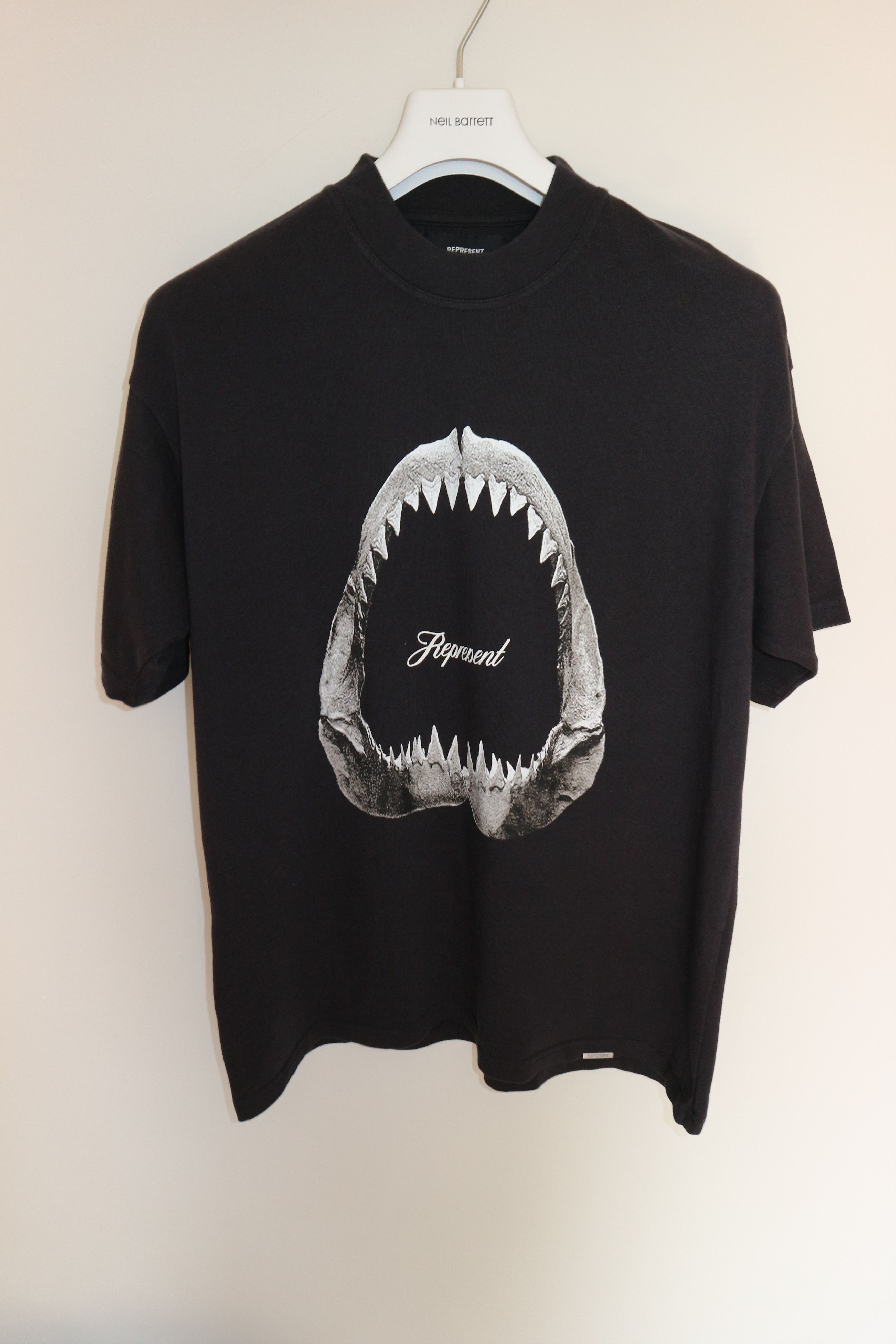 Represent Clo. Shark jaws print t-shirt | Grailed