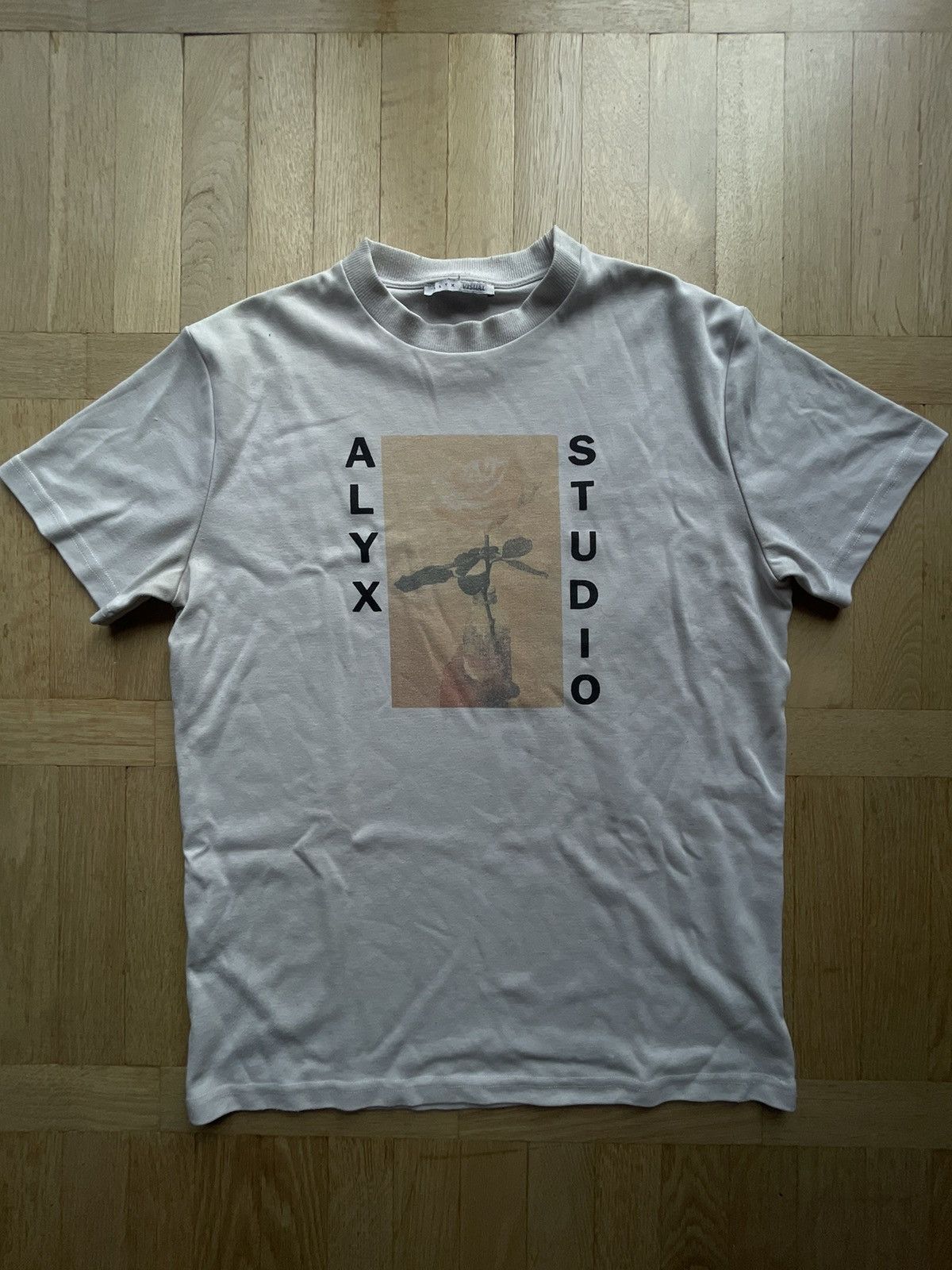 1017 ALYX 9SM × Alyx Alyx visual/ Alyx visual rose tee shirt | Grailed