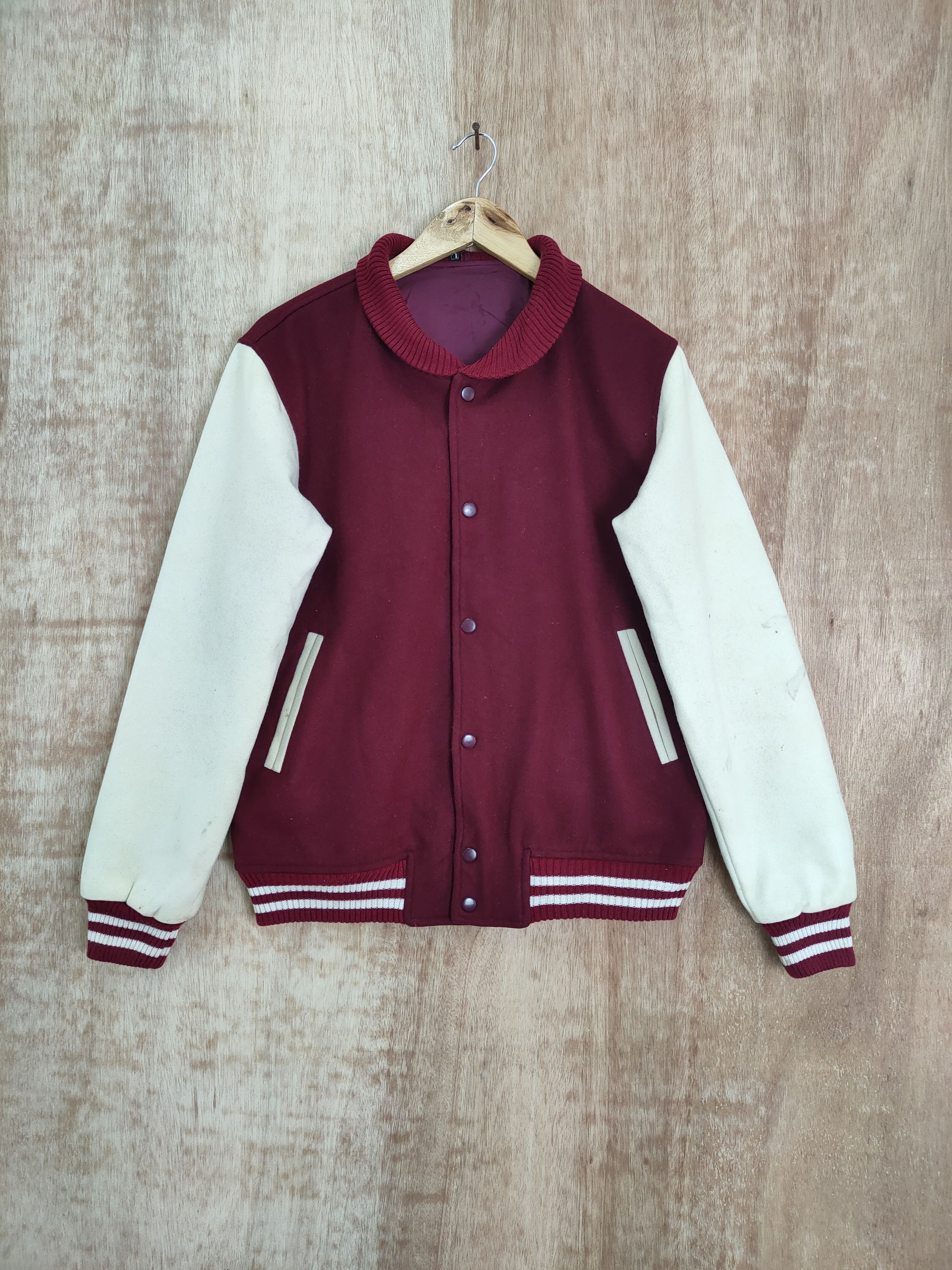 Japanese Brand × Varsity × Varsity Jacket JAPAN KOBEYA WOOL VARSITY ...