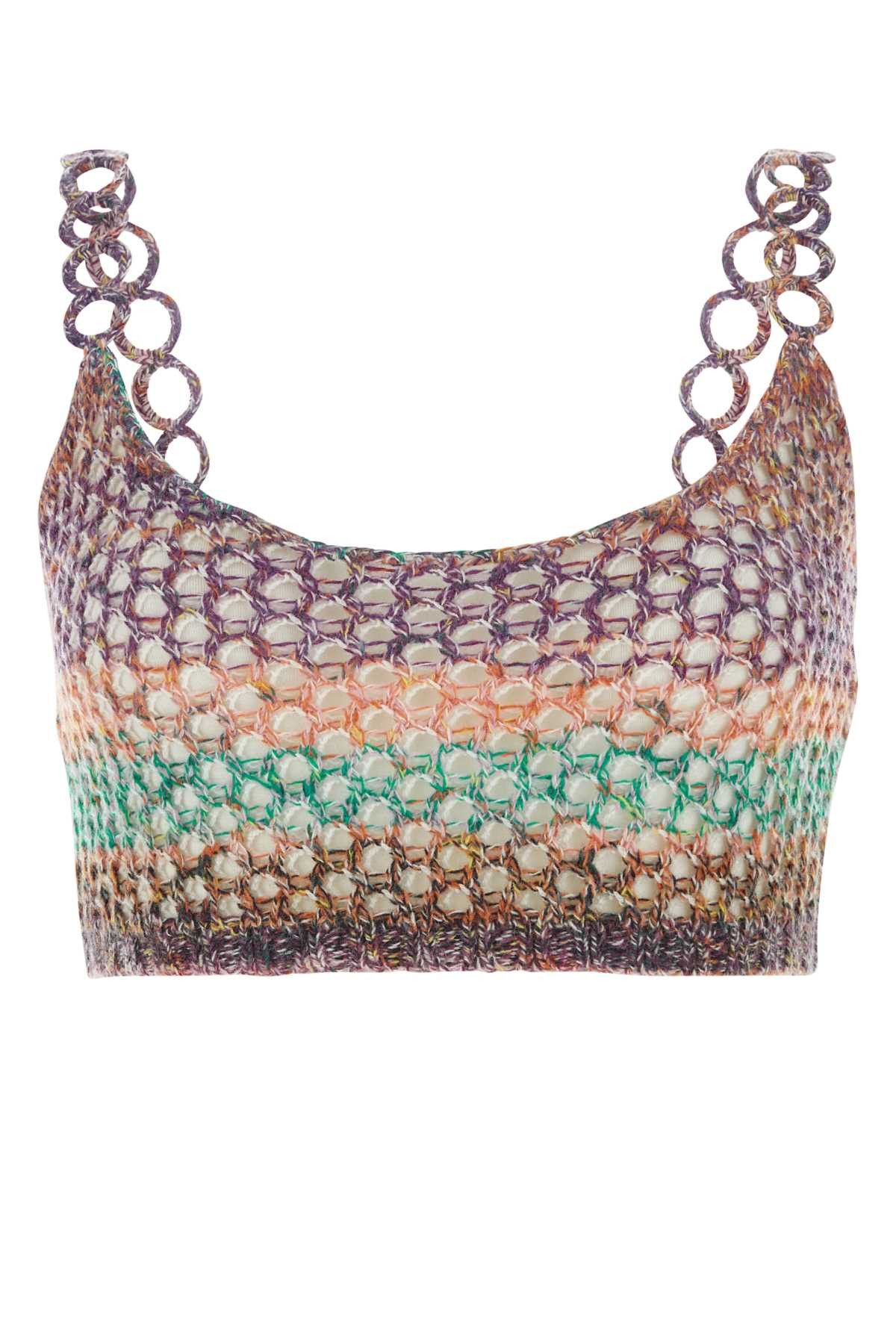 Chloe Multicolor Crochet Top | Grailed