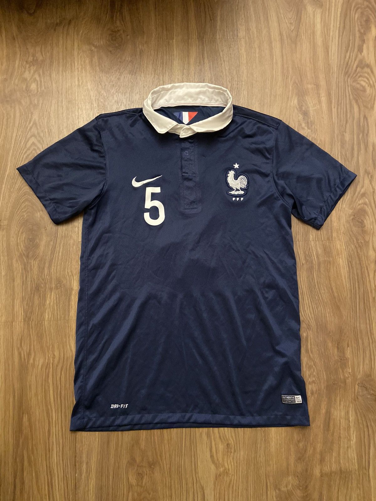 Nike NIKE TEMPLATE FRANCE SOCCER JERSEY ZIDANE 5 Y2K Drill | Grailed