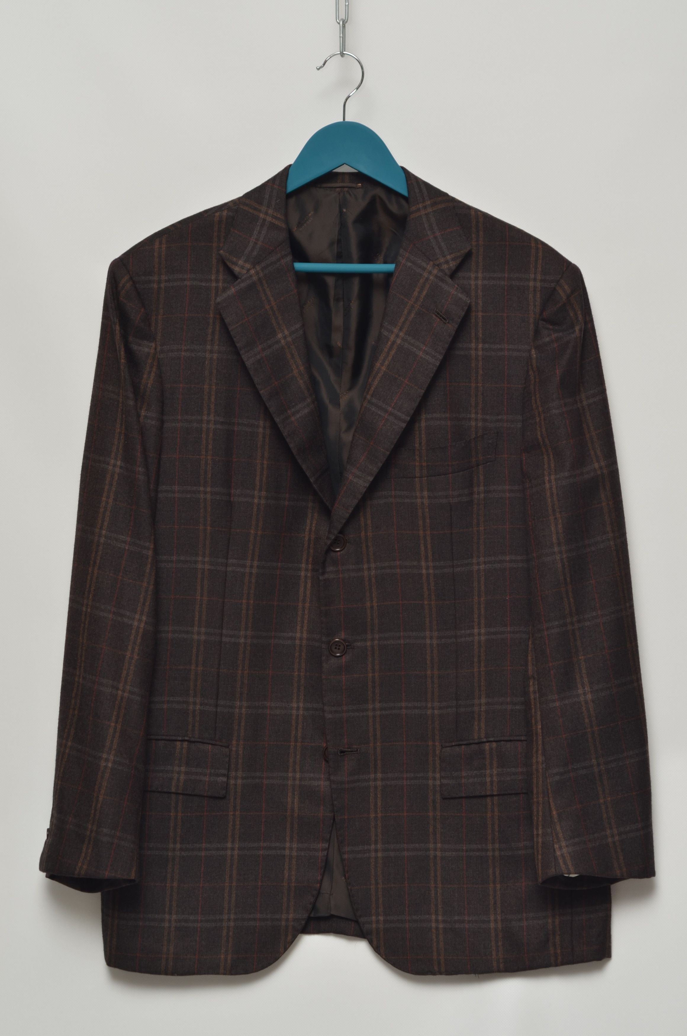 Italian Designers × Kiton × Luxury KITON Napoli Cashmere Plaid Blazer Jacket Made in Italy | Grailed