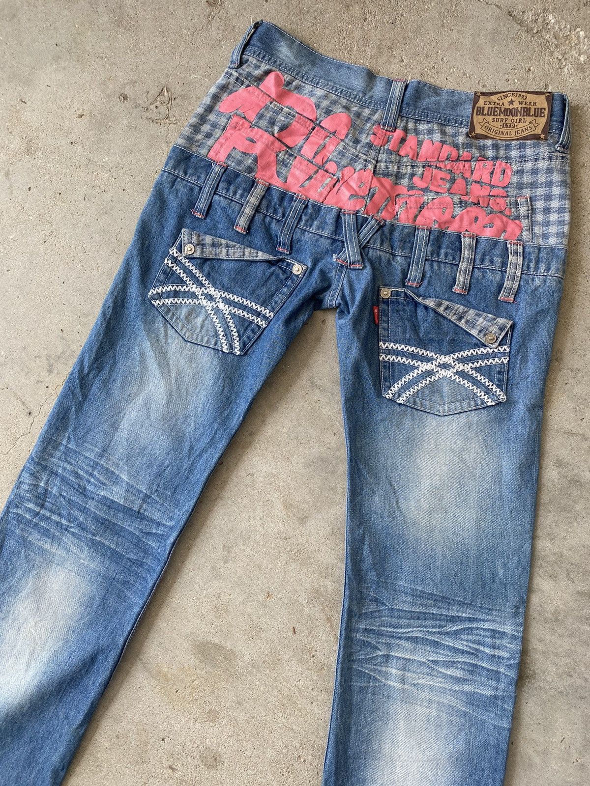 Japanese Brand Blue Moon Blue Jeans Look Like Hysteric Glamour Design ...