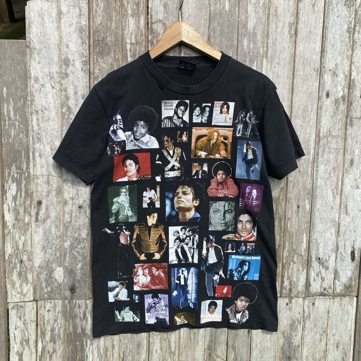 Vintage Vintage Faded Distressed Michael Jackson Bootleg Tee | Grailed