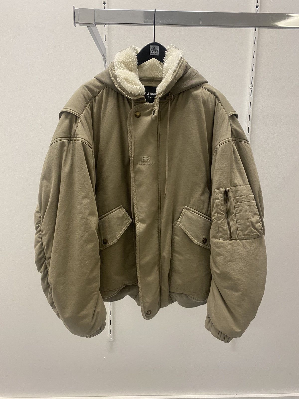Balenciaga Balenciaga Taupe Cotton Unity Bomber - Make Offers!! | Grailed