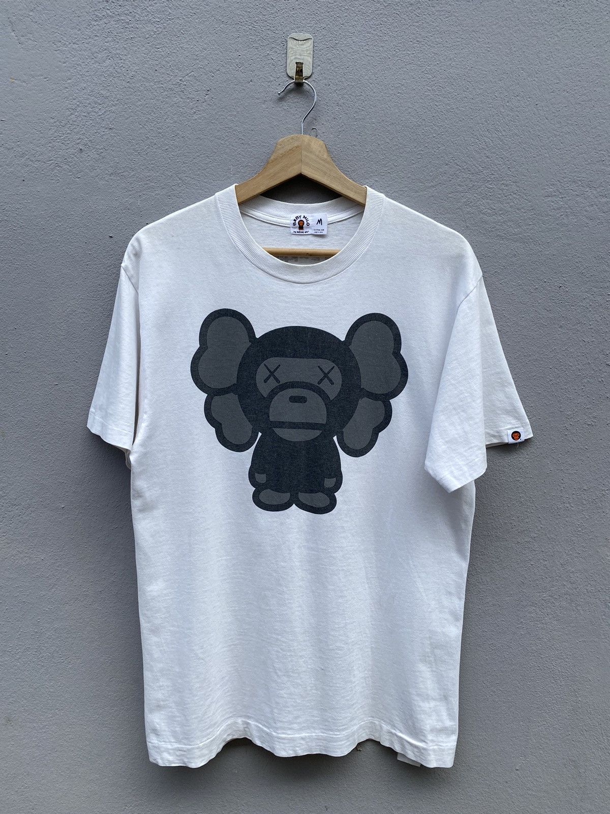 Bape × Kaws 2005 Bape x Kaws Baby Milo Tee | Grailed