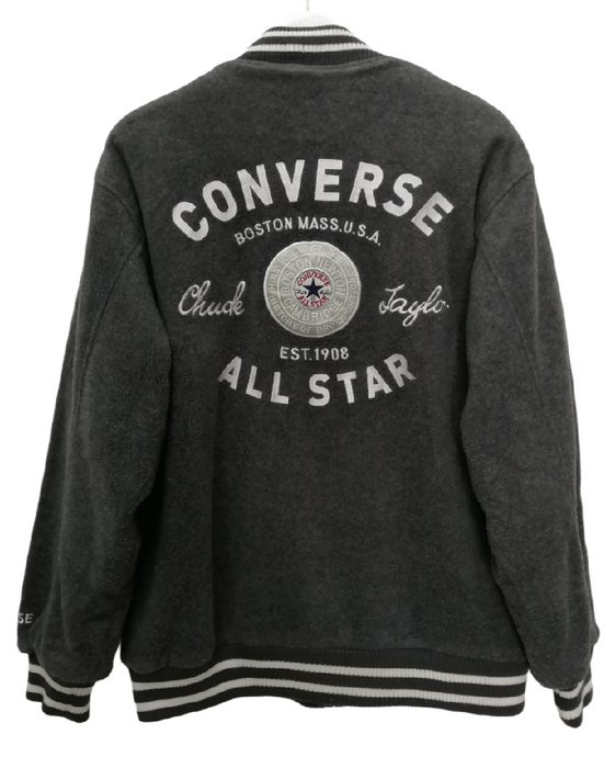 Vintage Rare!! Vintage CONVERSE Big Logo Varsity Jacket | Grailed