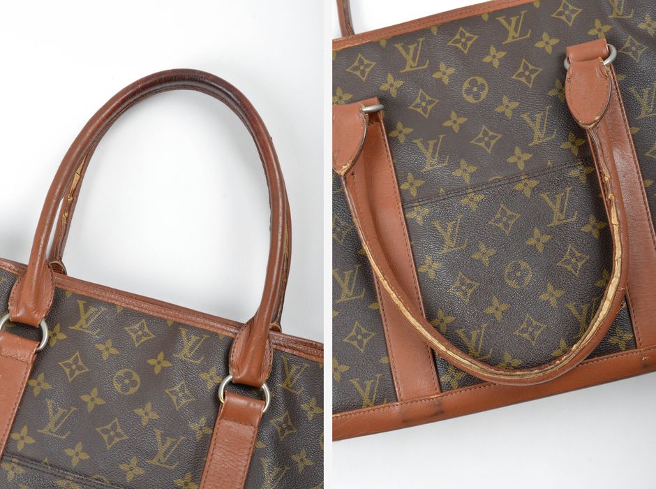 Louis Vuitton Louis Vuitton 70s Monogram Swiss Made Zip Shoulder Large ...