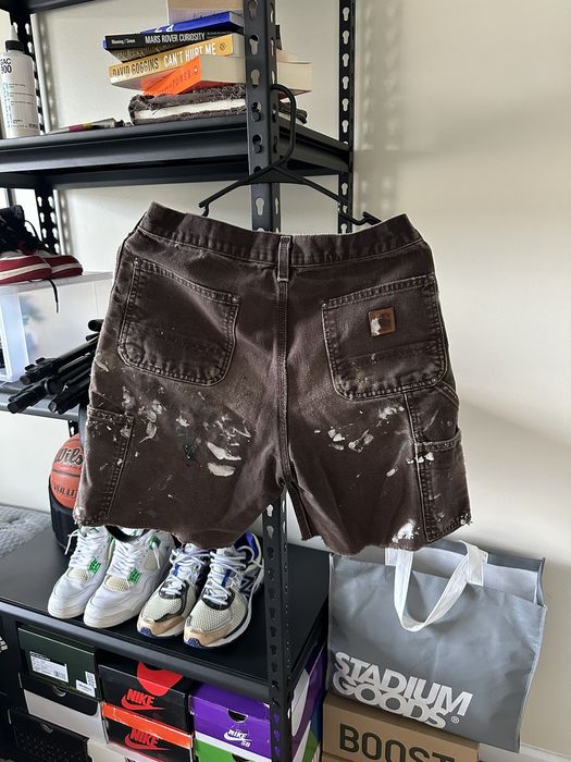 Vintage Custom Carhartt Detroit Jorts | Grailed