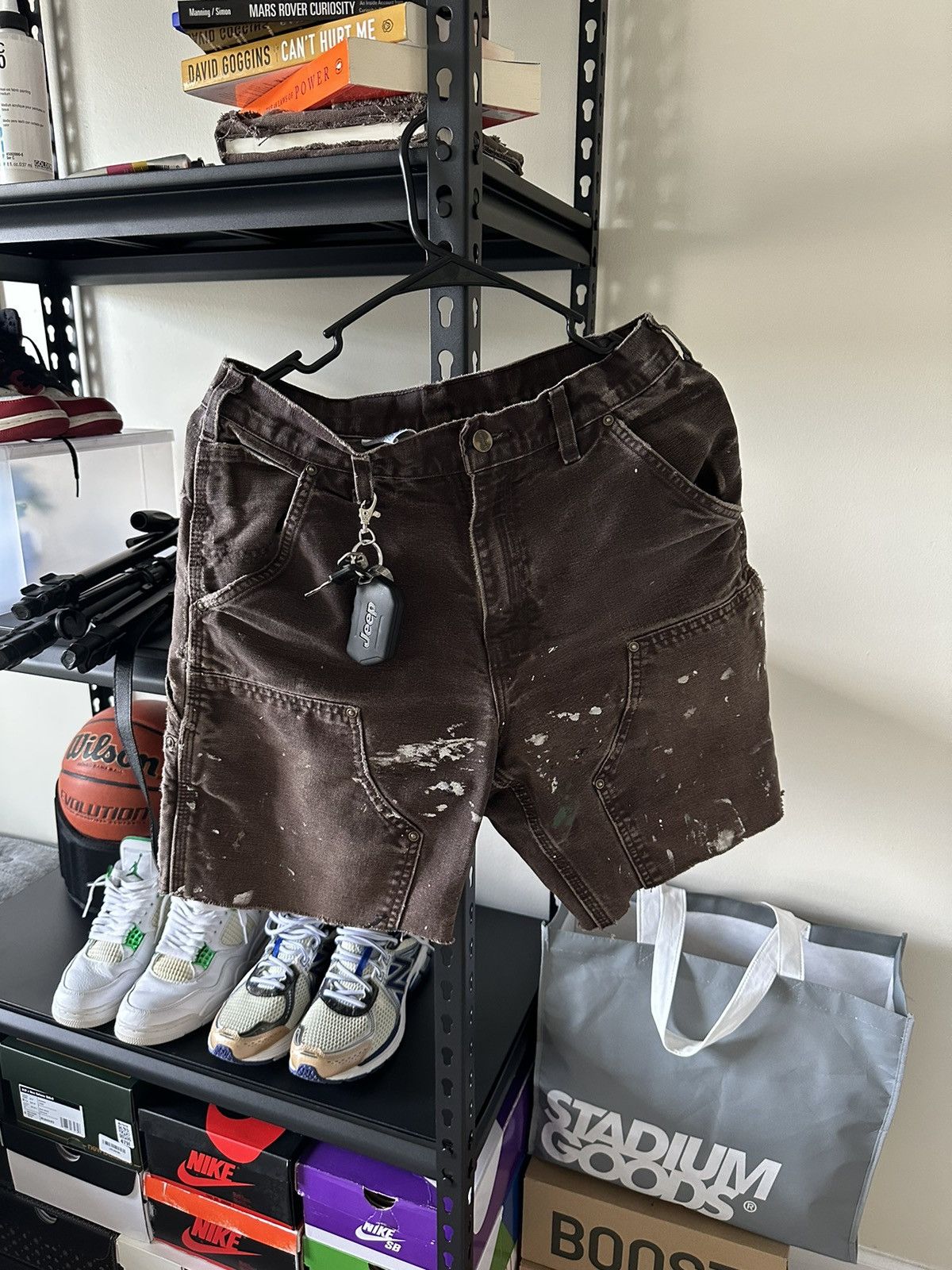 Vintage Custom Carhartt Detroit Jorts | Grailed
