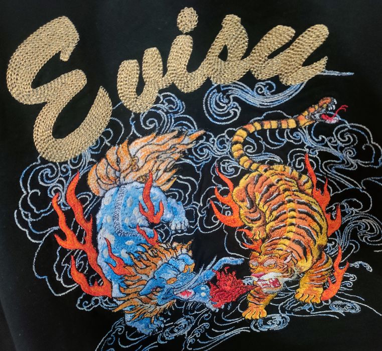 Evisu EVISU EMBROIDERED CREWNECK | Grailed