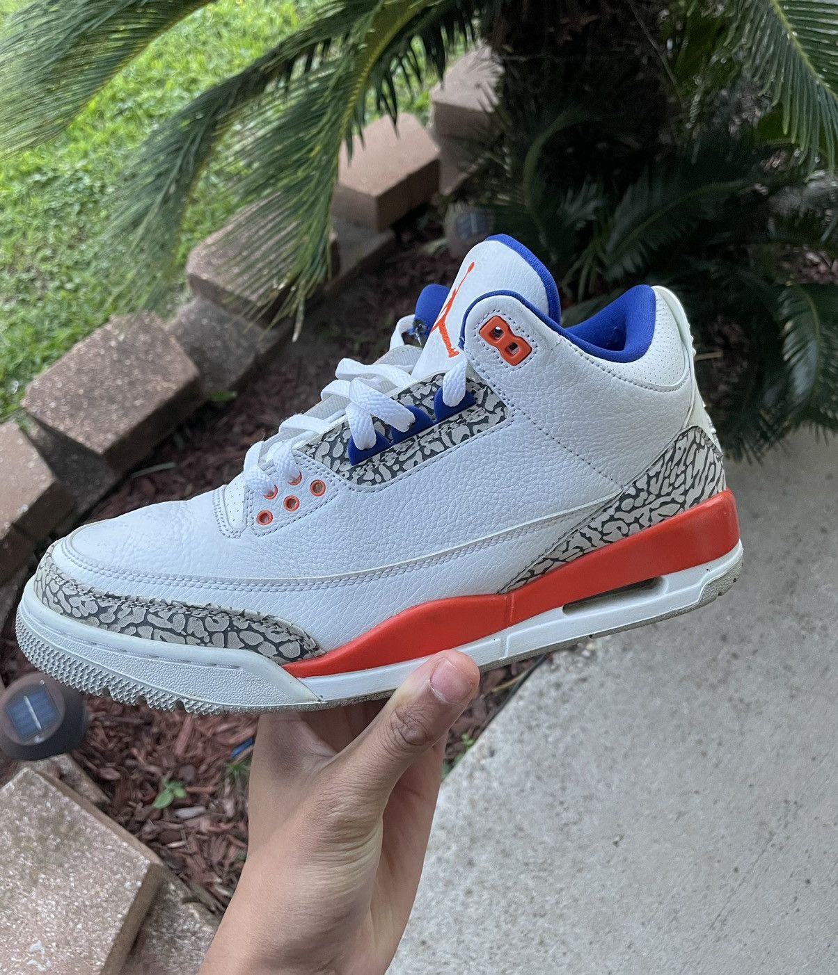 Nike Jordan 3 knicks | Grailed