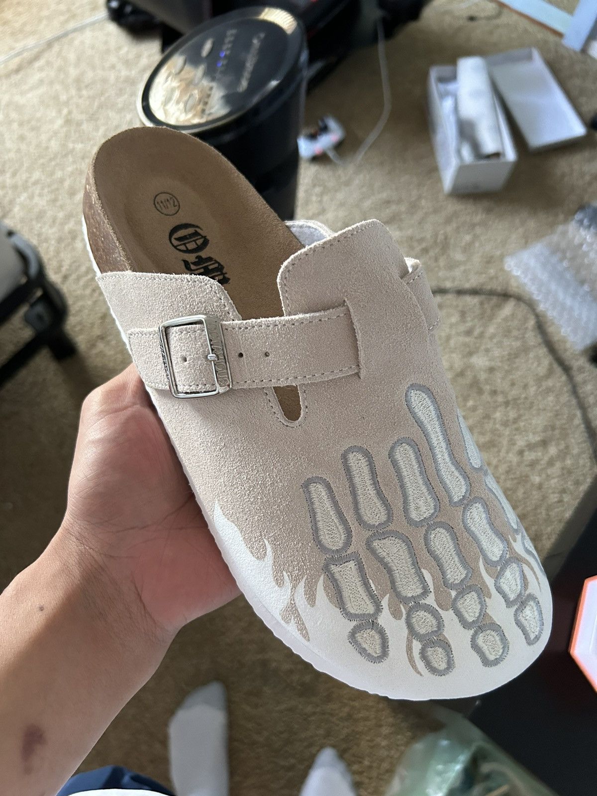 Streetwear Pctavious Marks Skeleton Clog/ Boston | Grailed