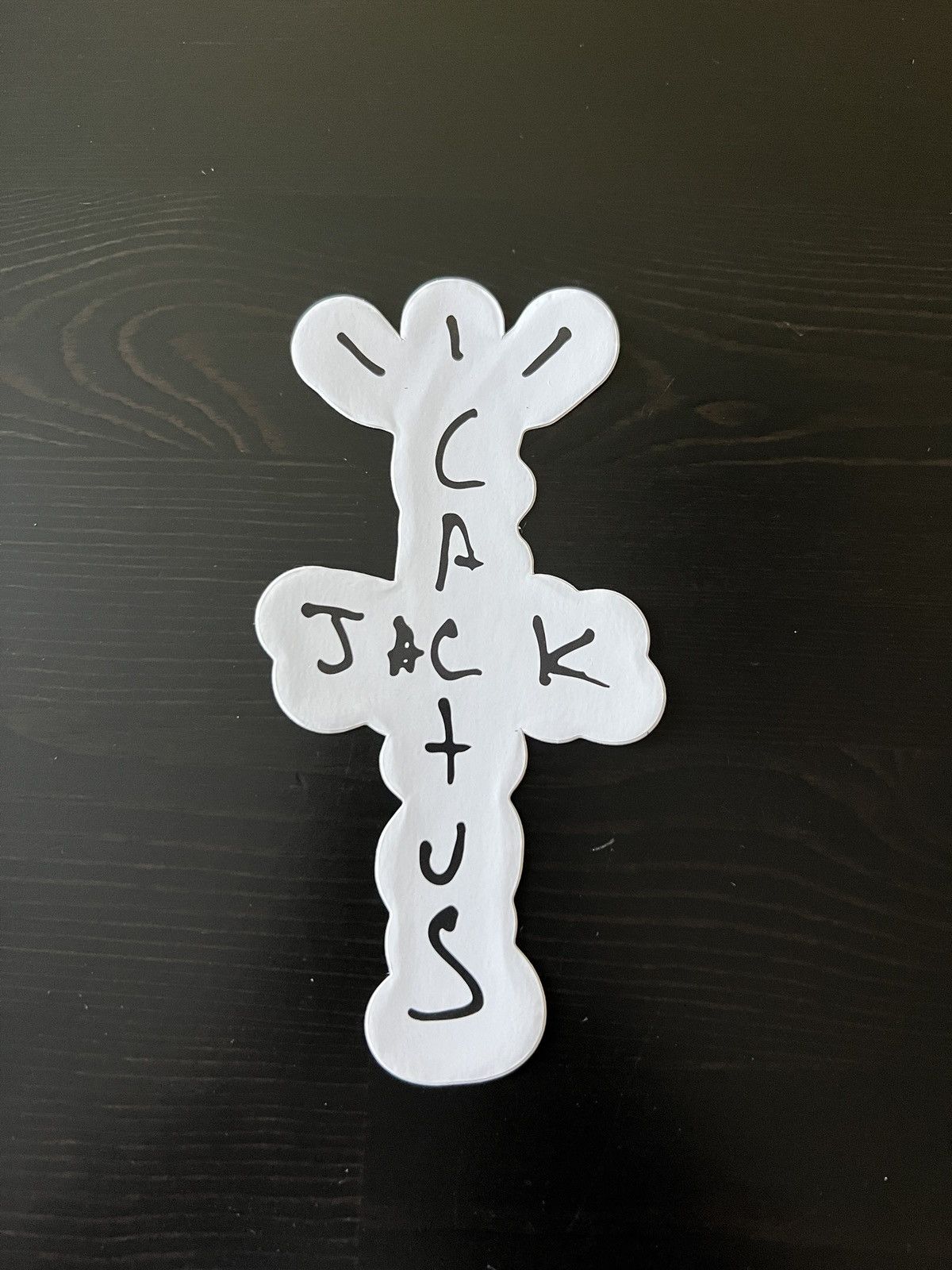Travis Scott Astroworld Cactus Jack Cross Sticker | Grailed