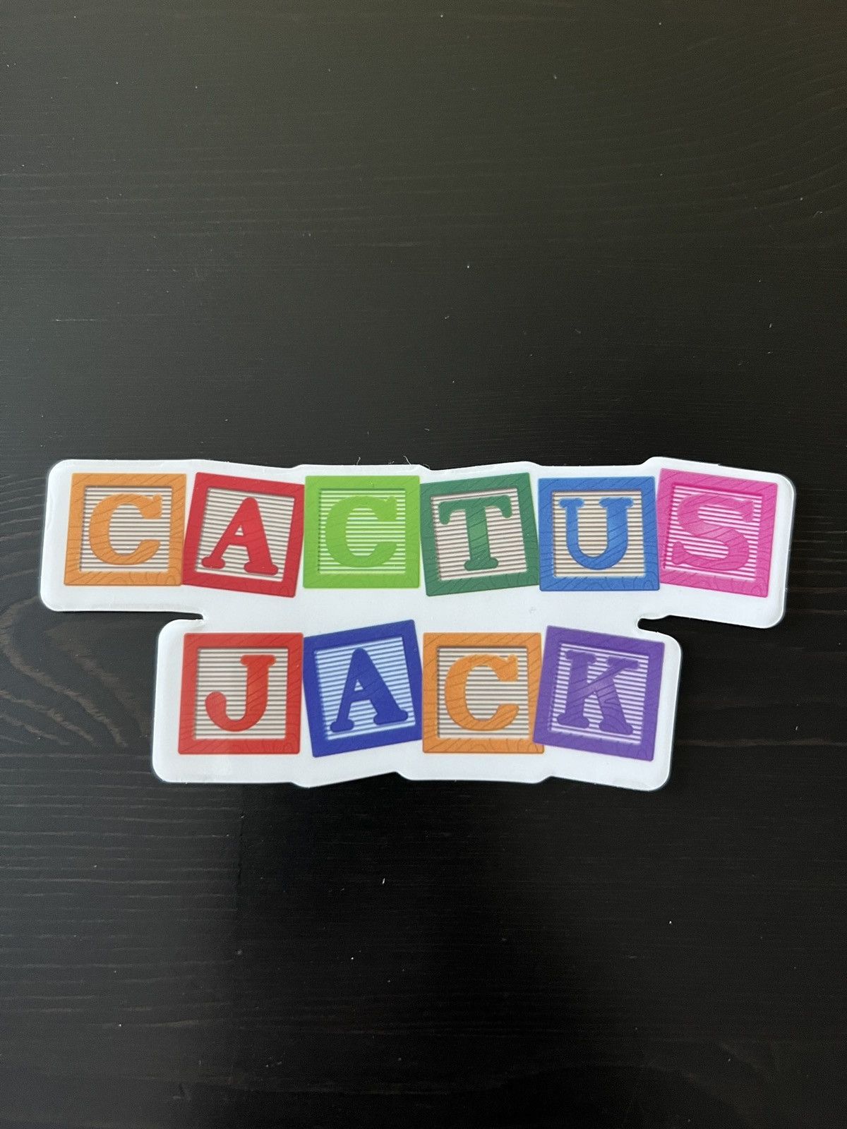 Stickers × Travis Scott Astroworld Cactus Jack Sticker | Grailed