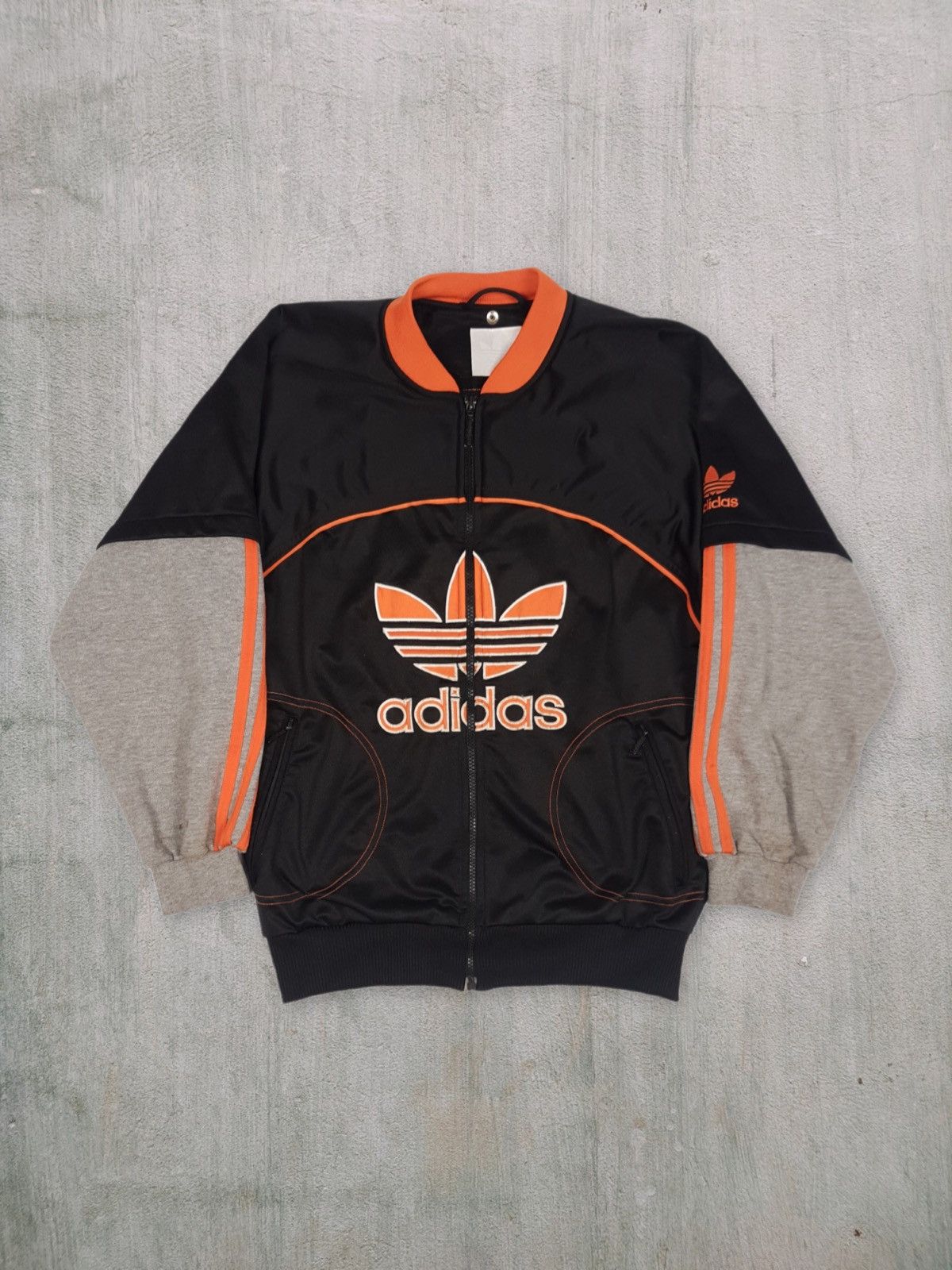 Adidas Adidas Big Logo 90s Zip Up Track Top Jacket Japanese Style | Grailed