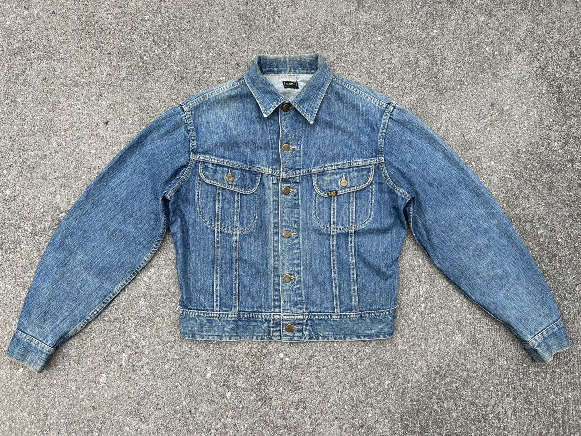 Vintage Vintage 60s 70s Lee Riders Dirty Mud Denim Trucker Jacket | Grailed