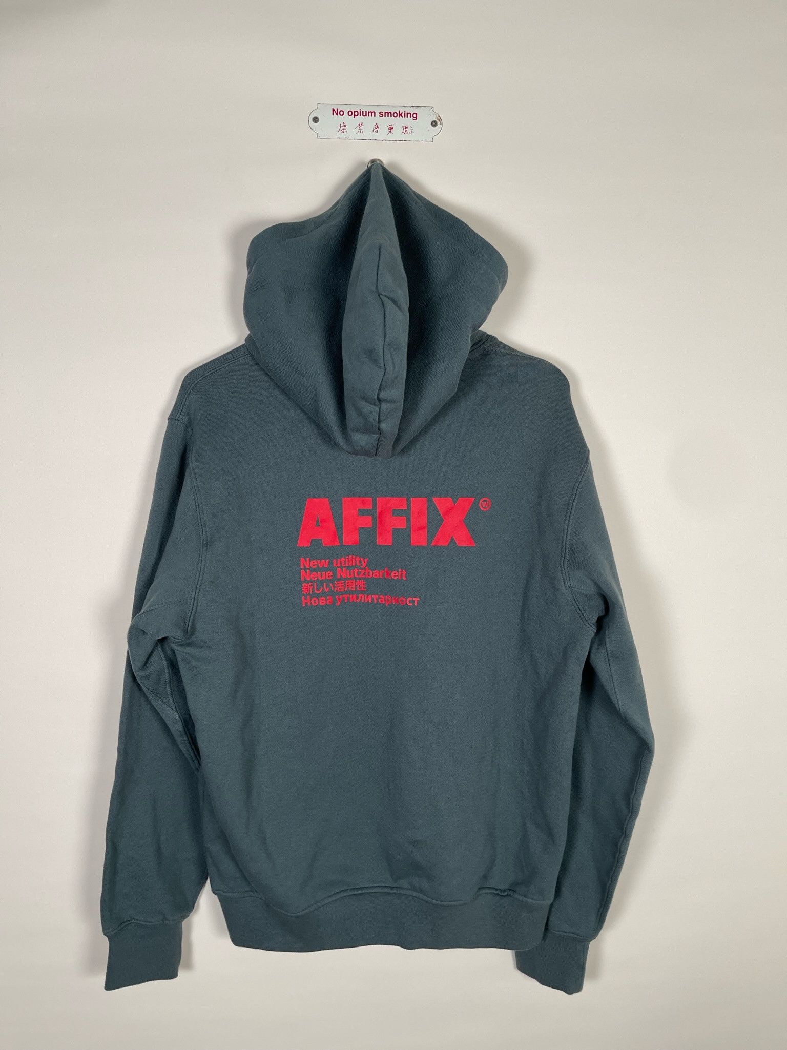 AFFXWRKS 🚭RARE COLORWAY KIKO KOSTADINOV🚭Affix Works Logo Hoodie | Grailed