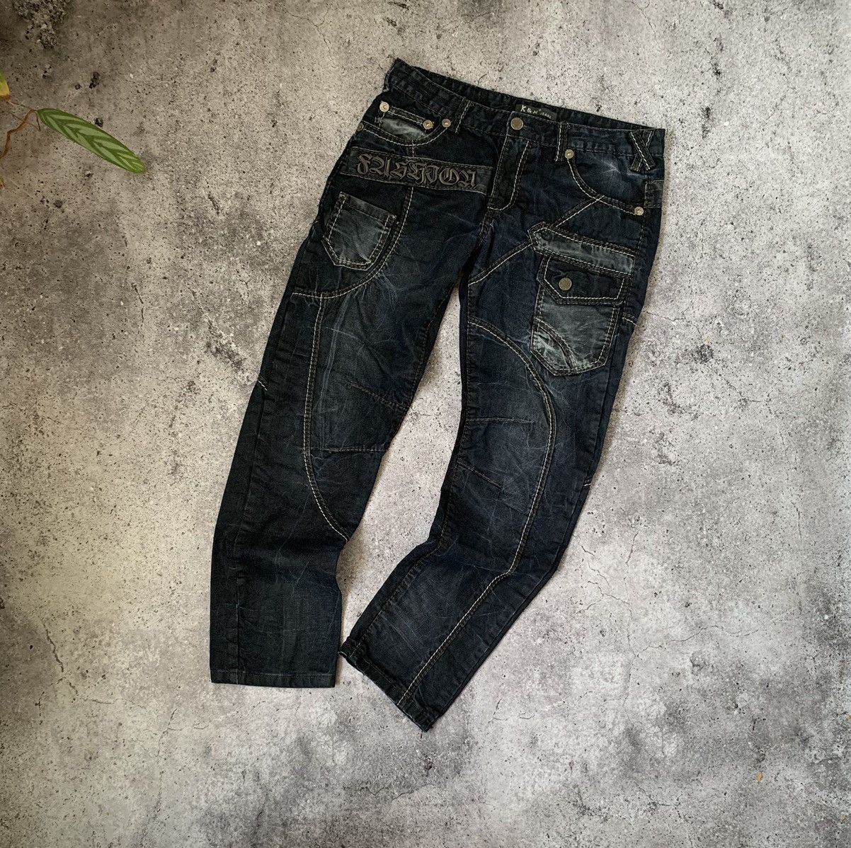 Custom × Japanese Brand × Vintage Vintage Japan style pants Y2K kosmo ...