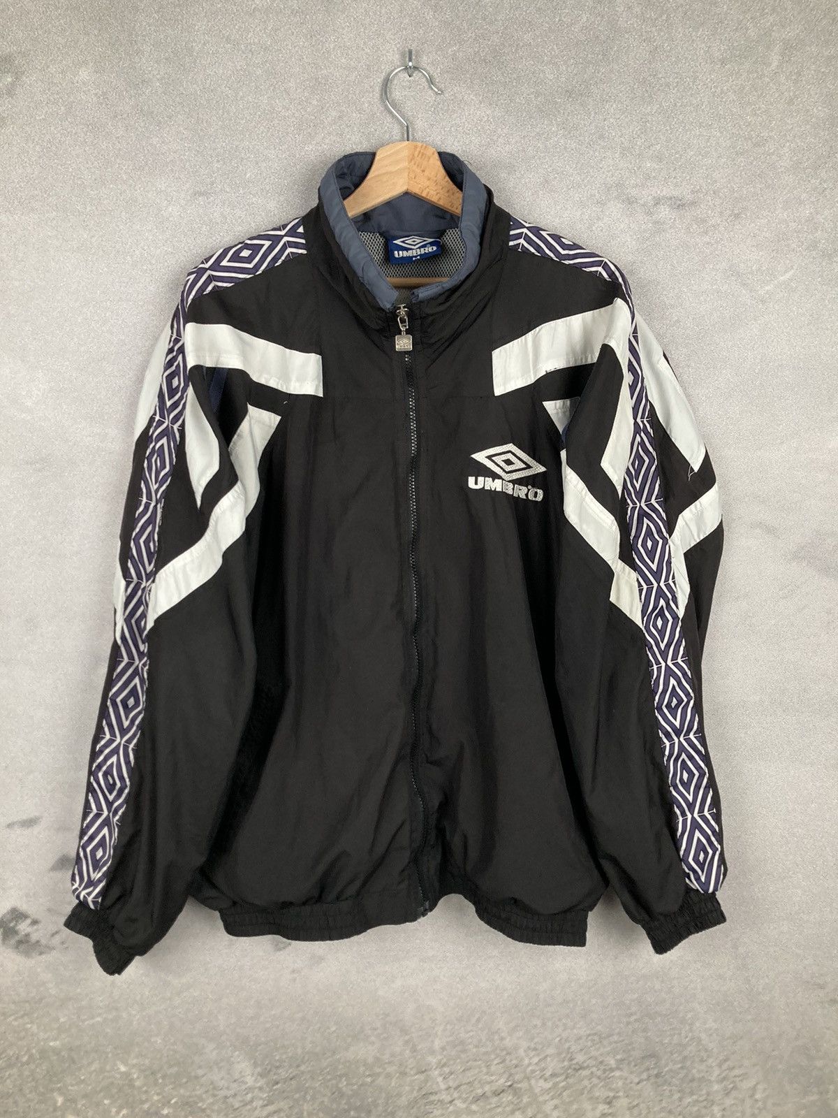 Umbro × Vintage Vintage Umbro 90s Stripes Light Jacket Oversized Retro ...