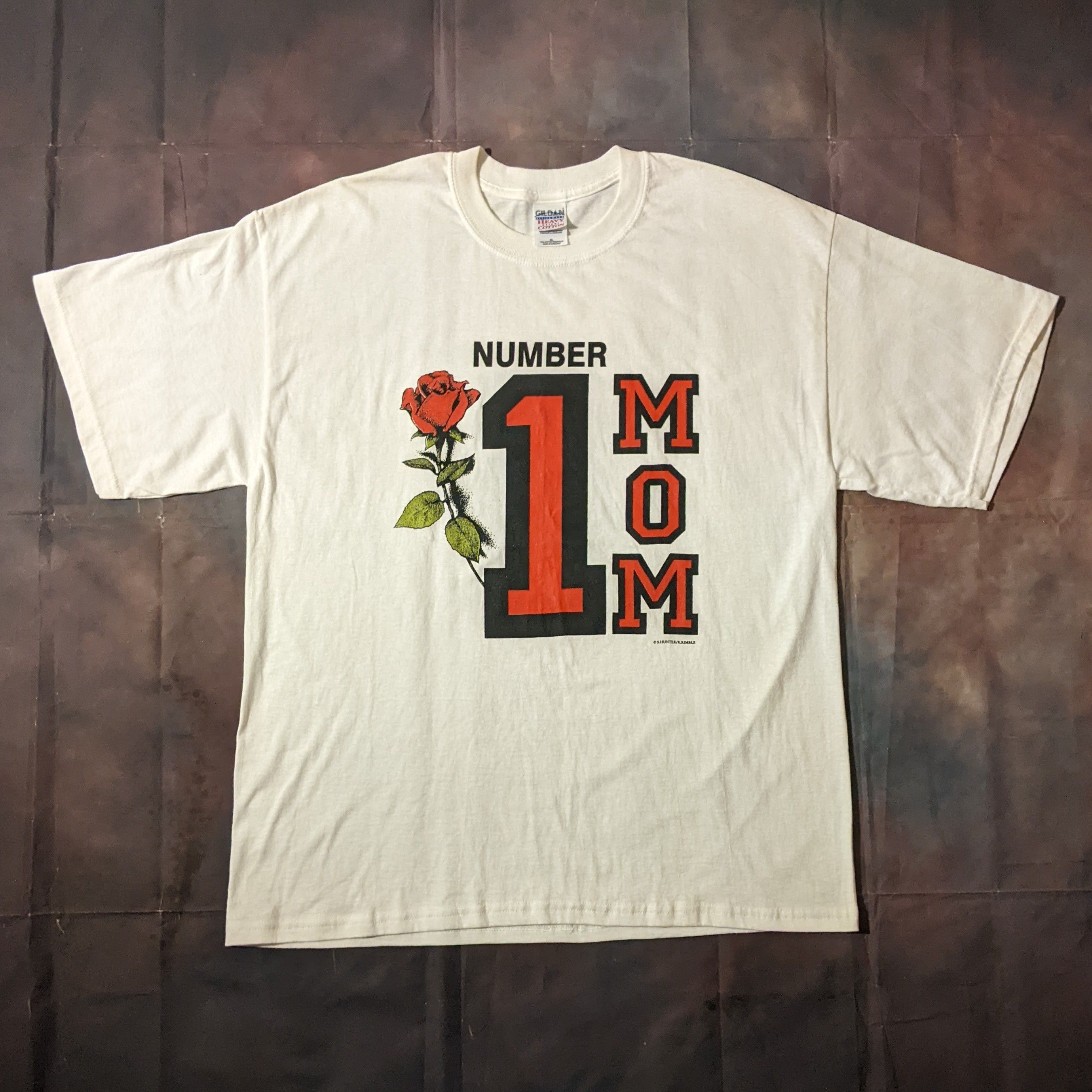 Vintage Vintage 90s Number One Mom Poem Rose Mothers' Day Tee | Grailed