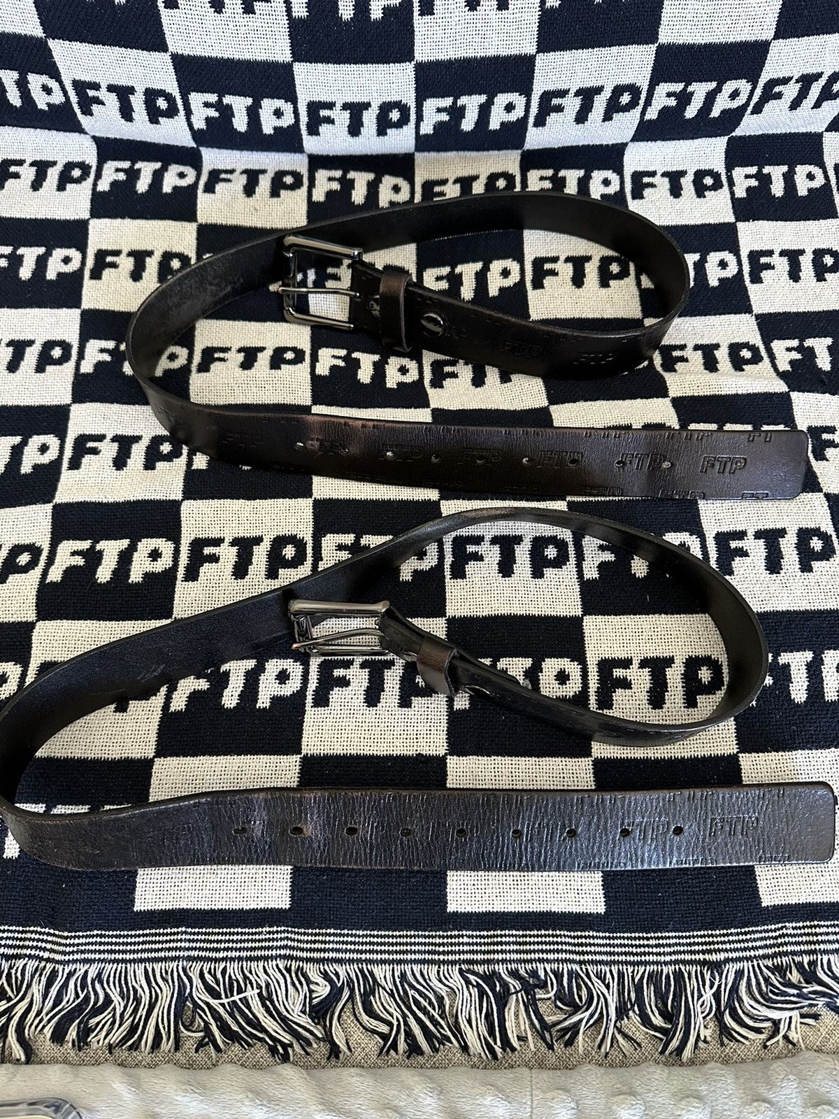 Fuck The Population FTP EMBOSSED BELTS | Grailed