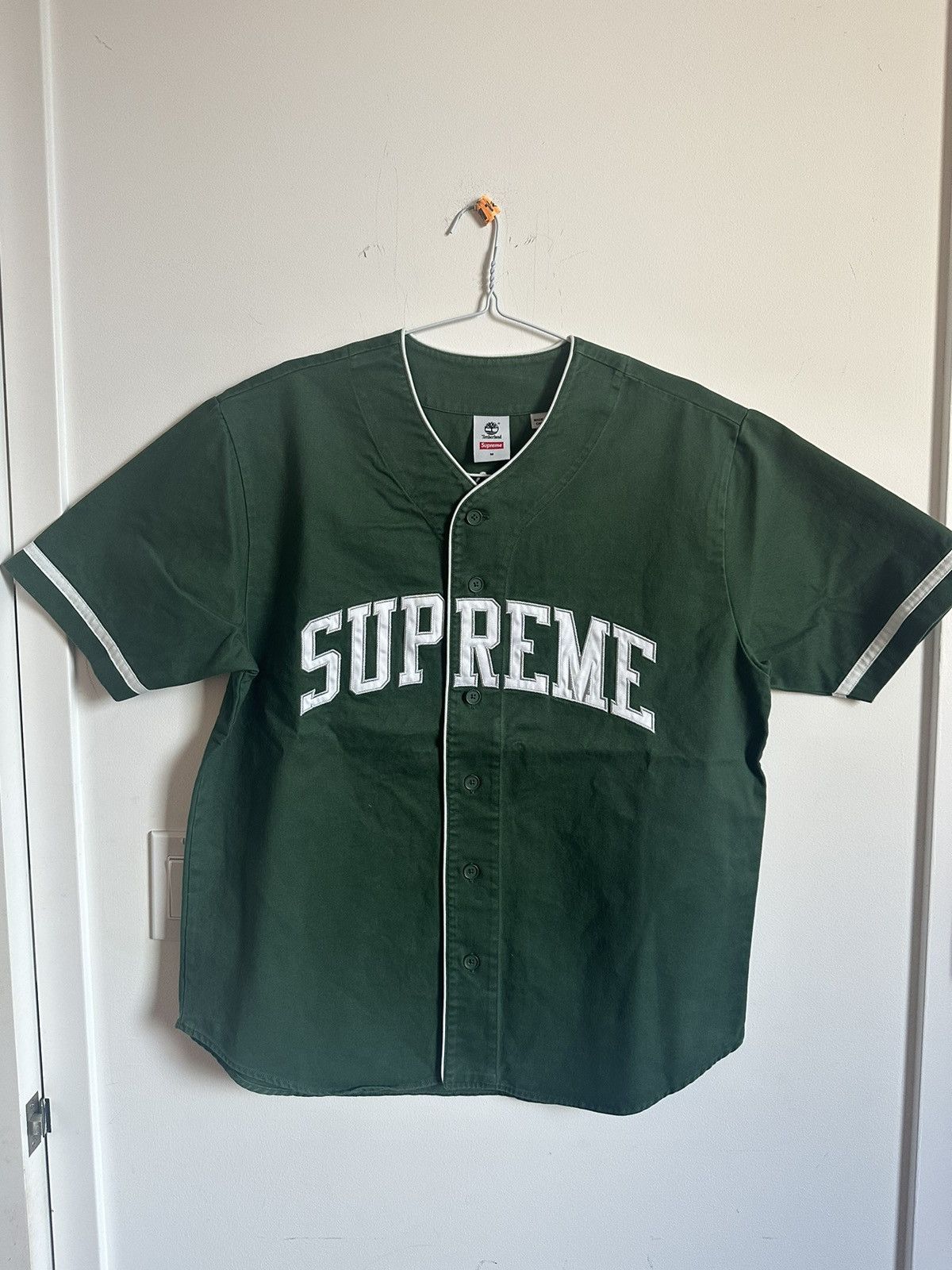 Supreme Supreme x Timberland Baseball Jersey | Grailed