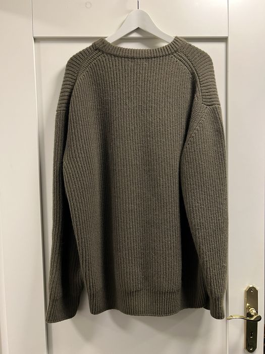 Celine *final drop* Teen Knight Poem Knit Sweater sz. S (fits XL) | Grailed