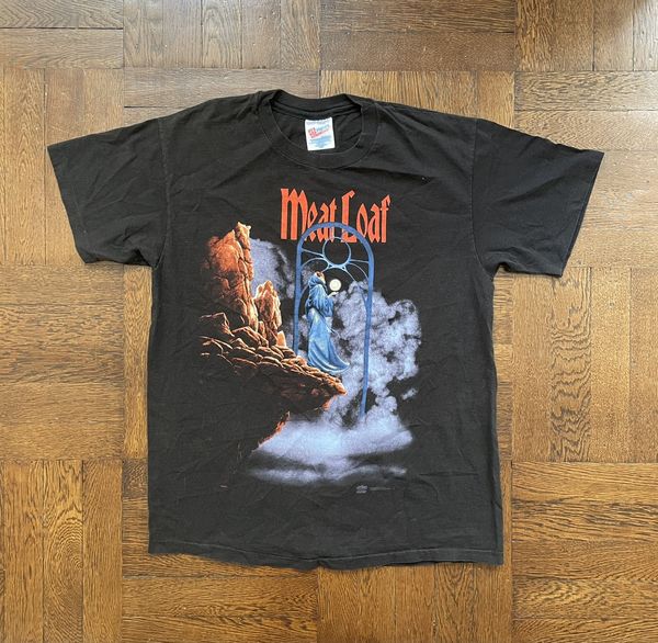 Vintage LAST DROP Vintage 1994 Meat Loaf T Shirt - Tour Concert Band ...
