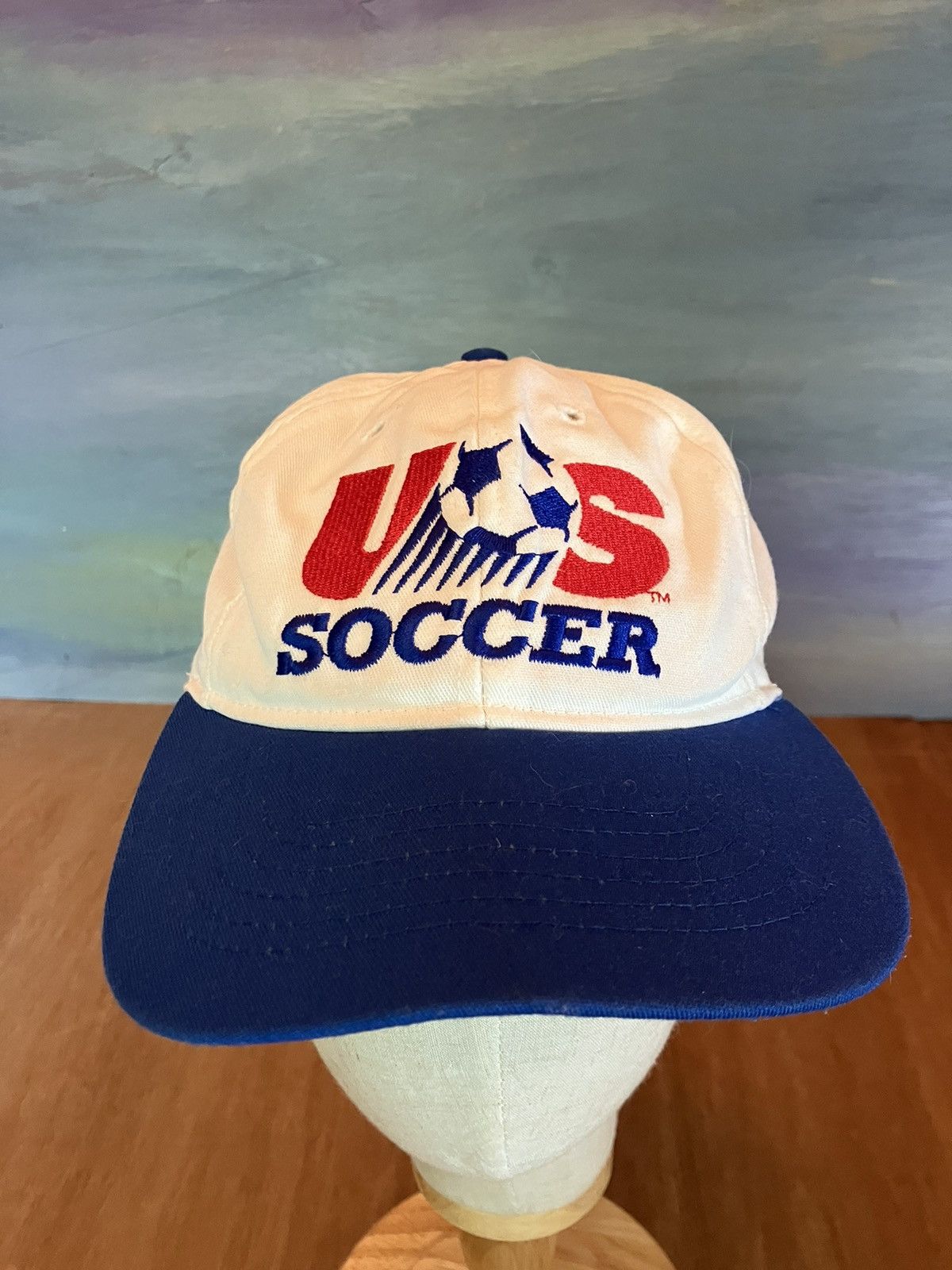 USA Olympics × Vintage 90s Vintage USA Soccer Hat Snapback Cap 1993 ...