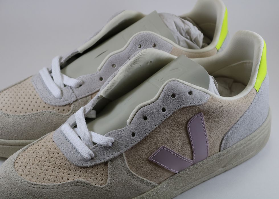 Veja Veja V10 Suede Multicolor Pastel | Grailed