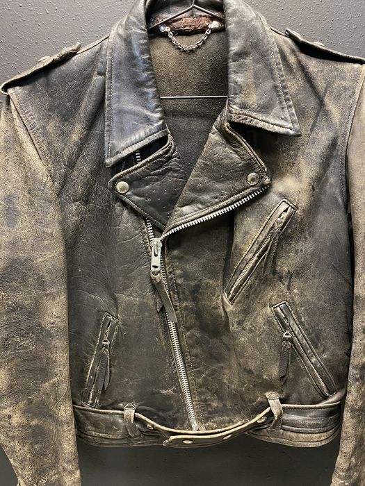 Vintage Vintage 1940’s Cowhide Motorcycle Jacket | Grailed