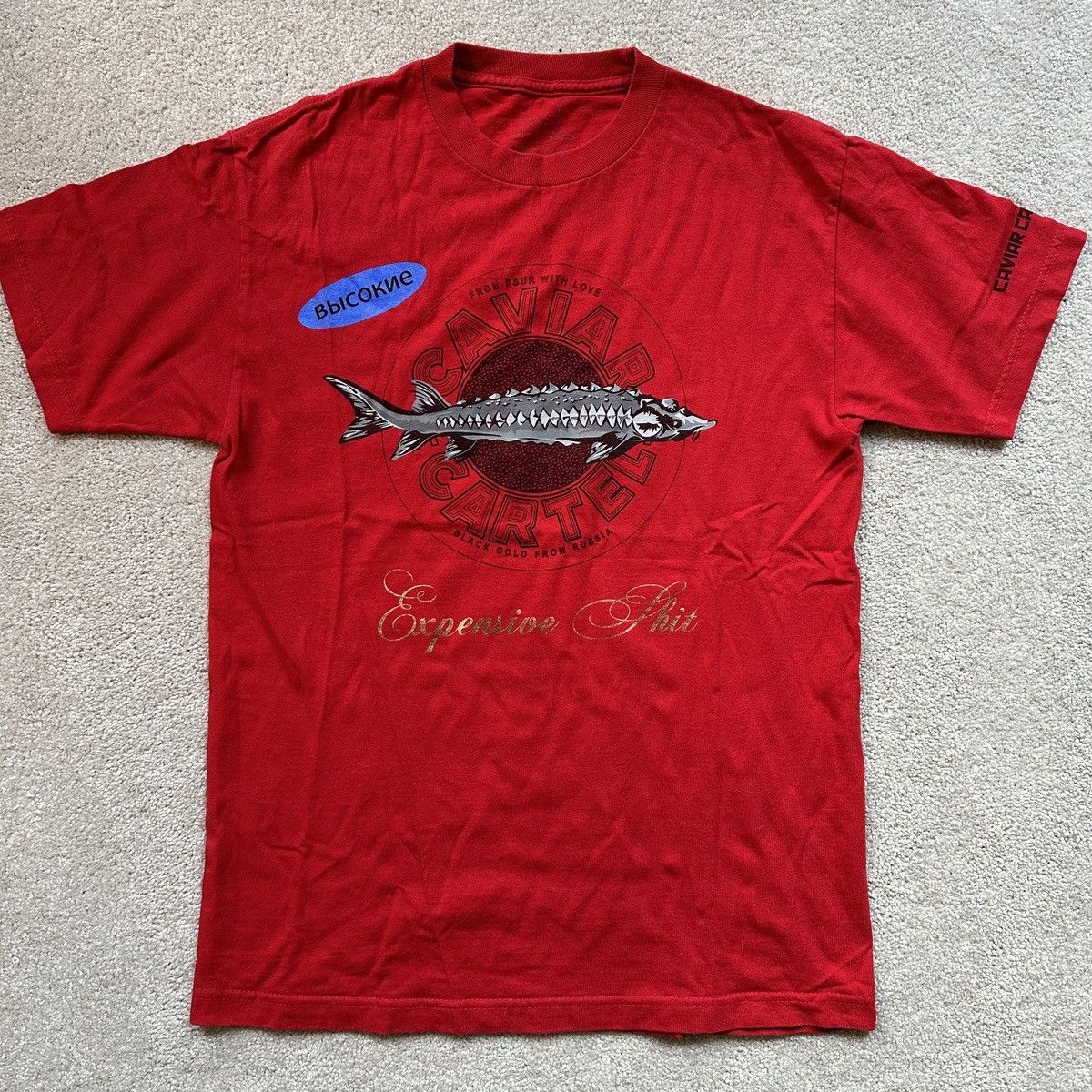 Vintage CAVIAR CARTEL "EXPENSIVE SHIT" TSHIRT | Grailed