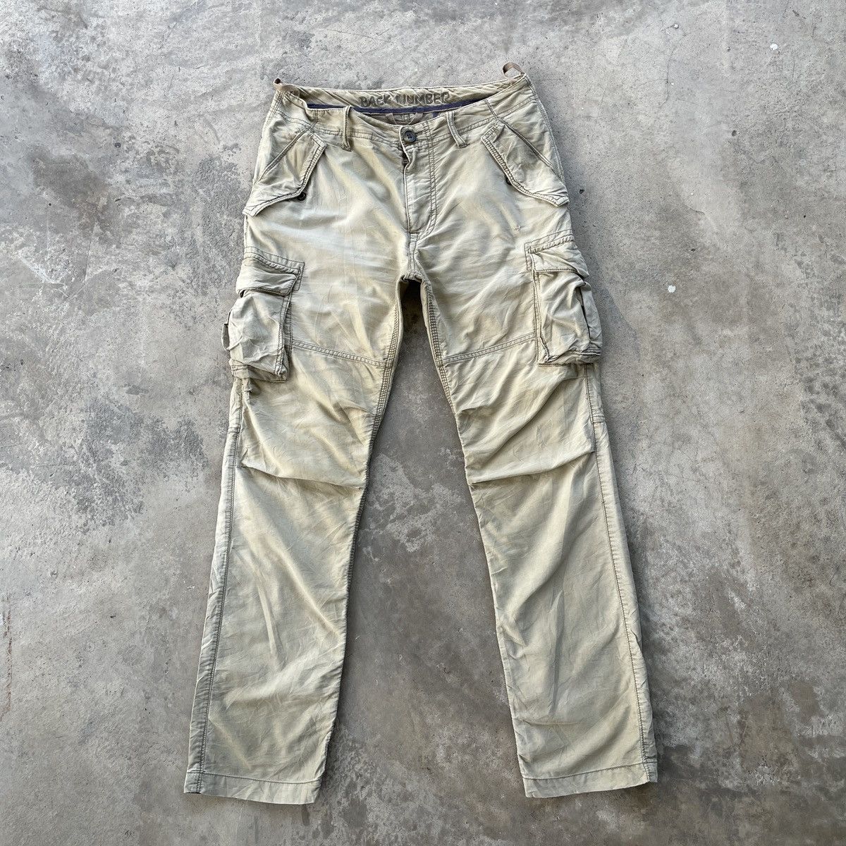 Japanese Brand × Streetwear × Utility Pro Wear Vintage Back Number Utility Multipocket Tactical ...