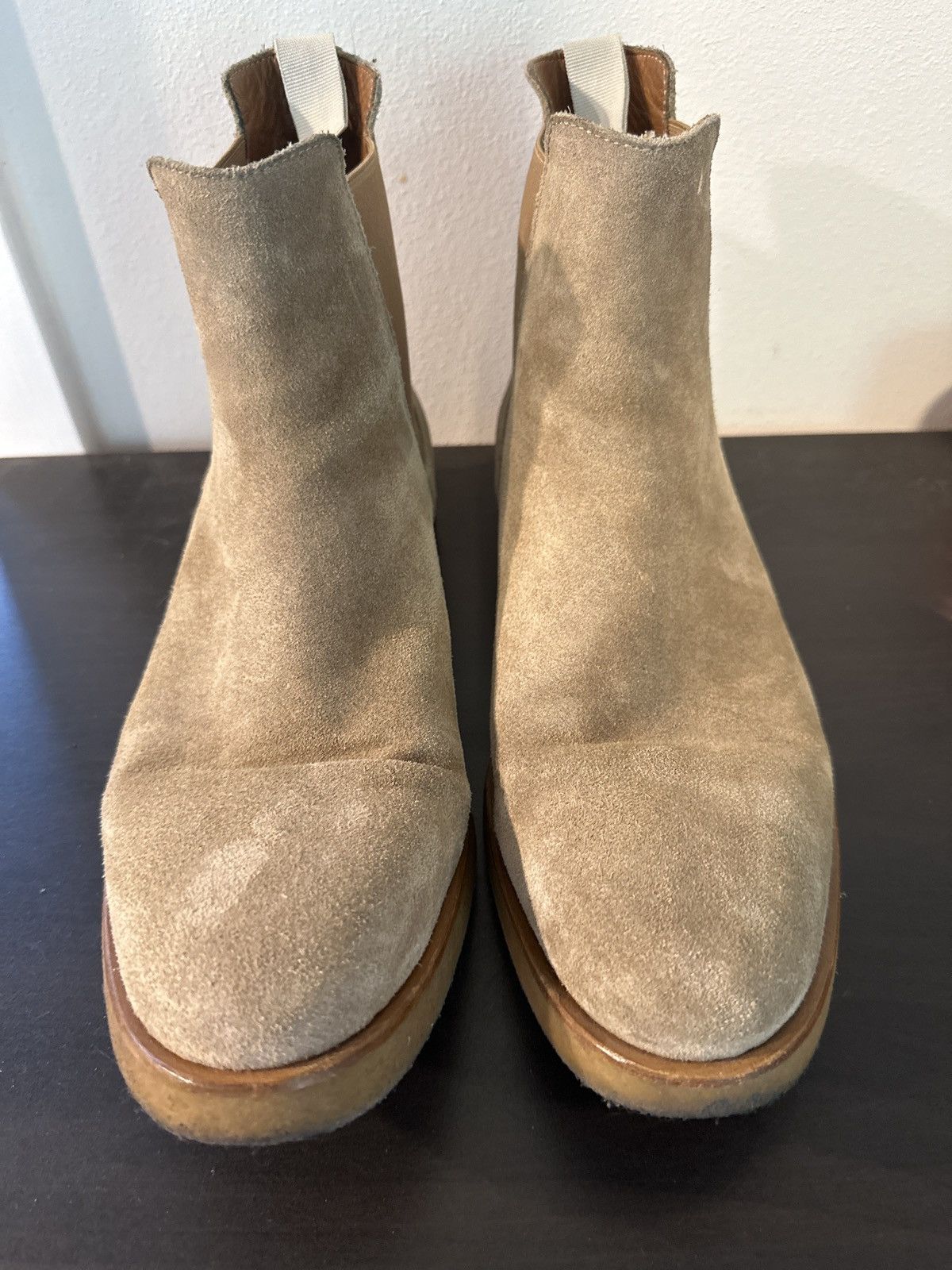 Common Projects Common Project suede Chelsea Boots | Grailed