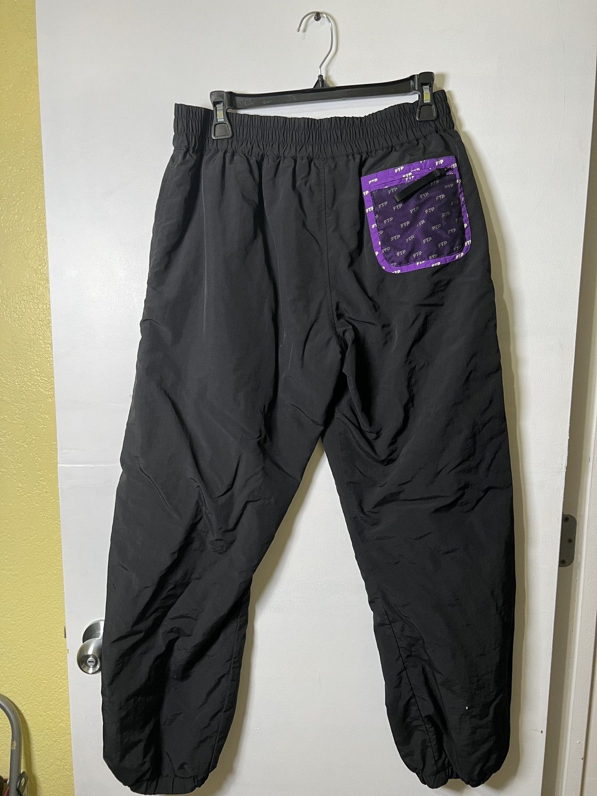 Fuck The Population Ftp Mesh Pocket Puffer Pants L Grailed