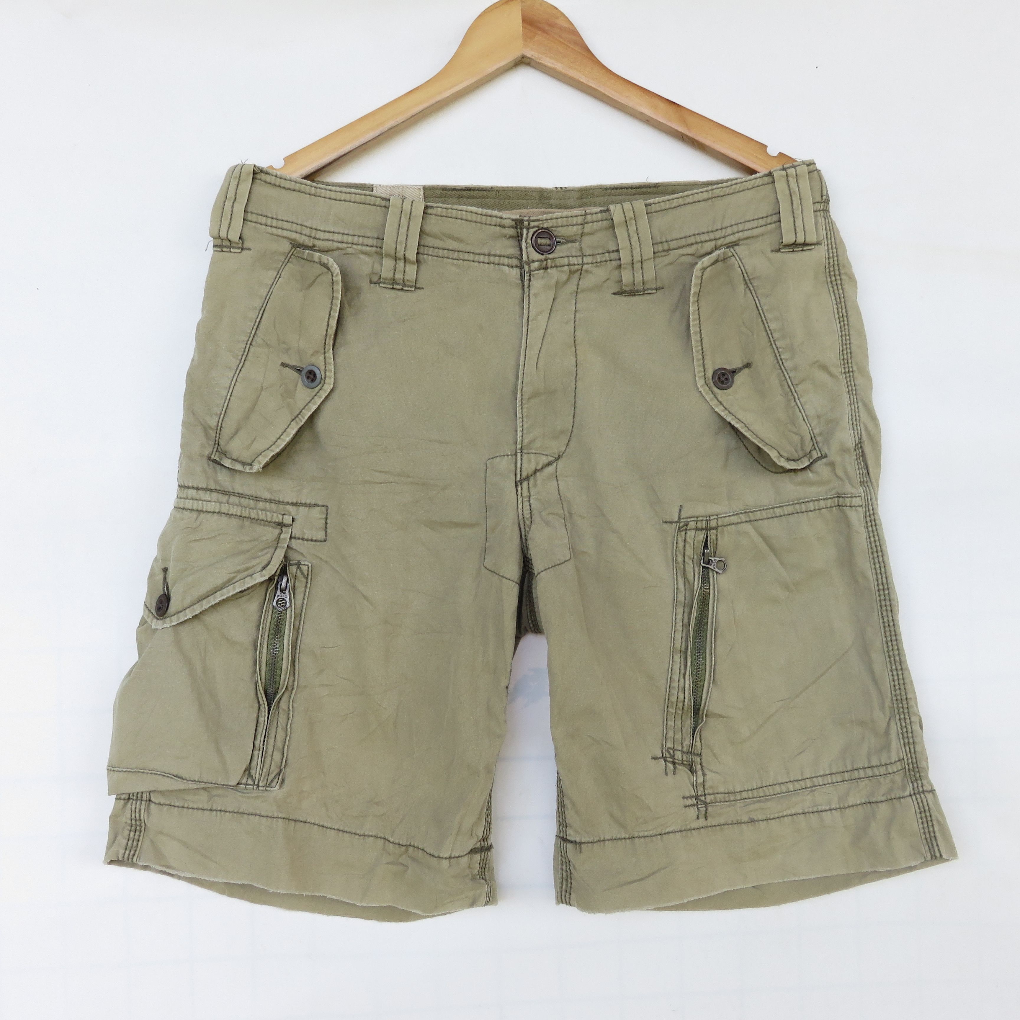 Polo Ralph Lauren Polo Ralph Lauren Olive Cargo Short Pants | Grailed