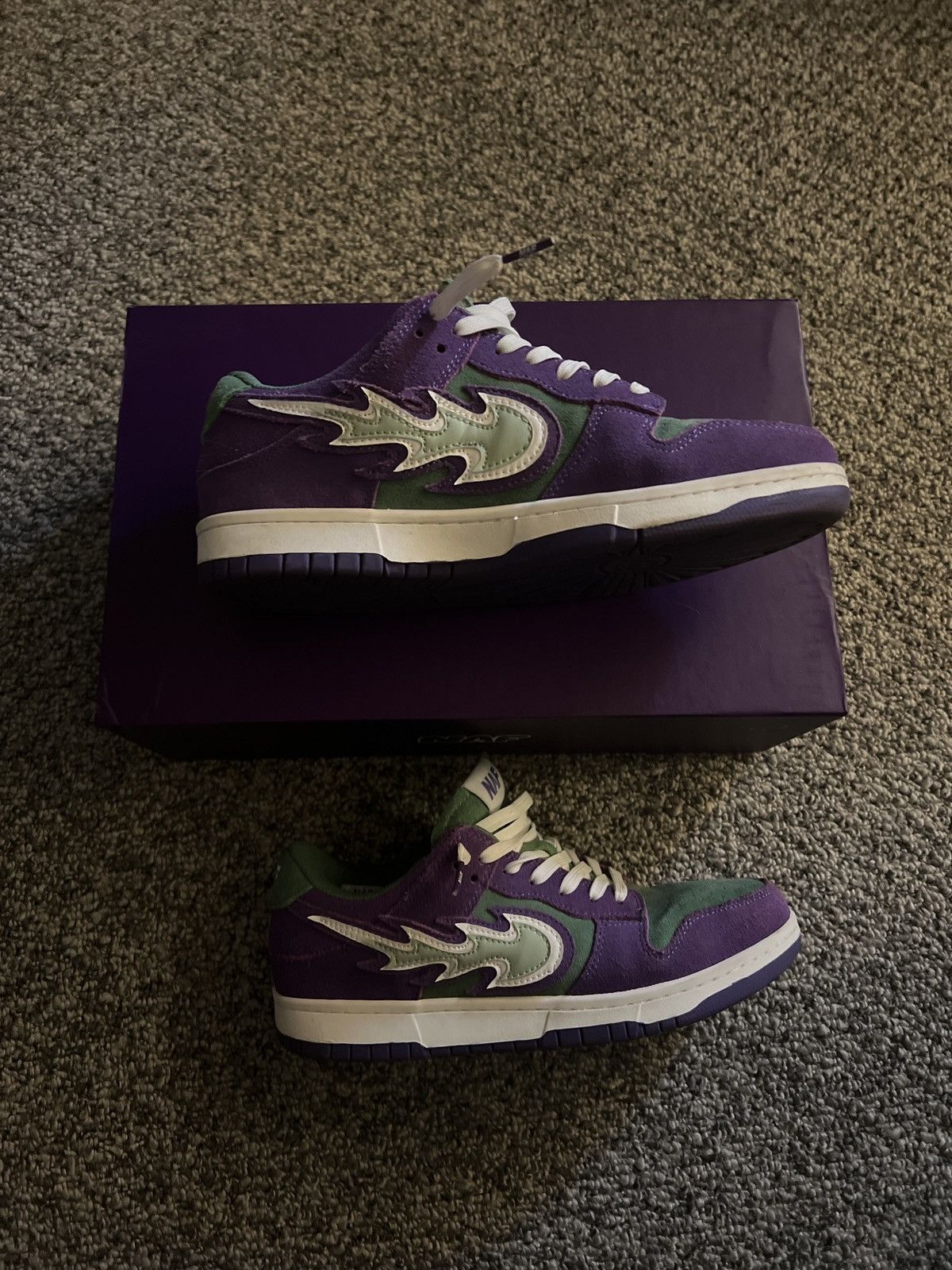 Custom Naf Global 4/20 Sneakers | Grailed