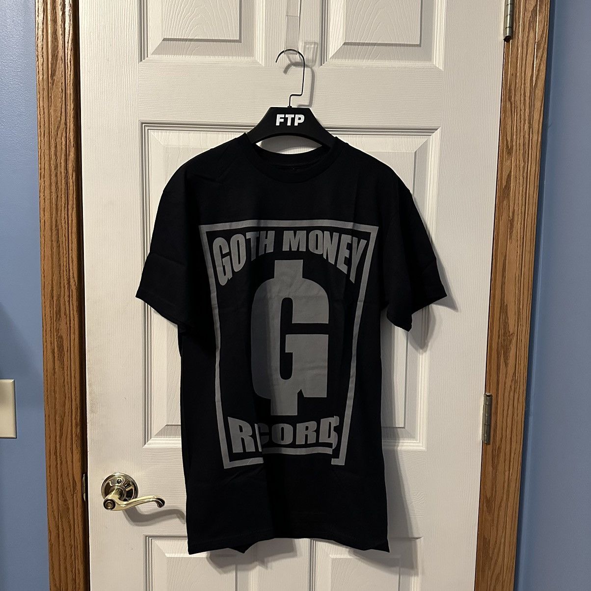 Goth Money Goth Money Records 3M Logo Tee Black | Grailed