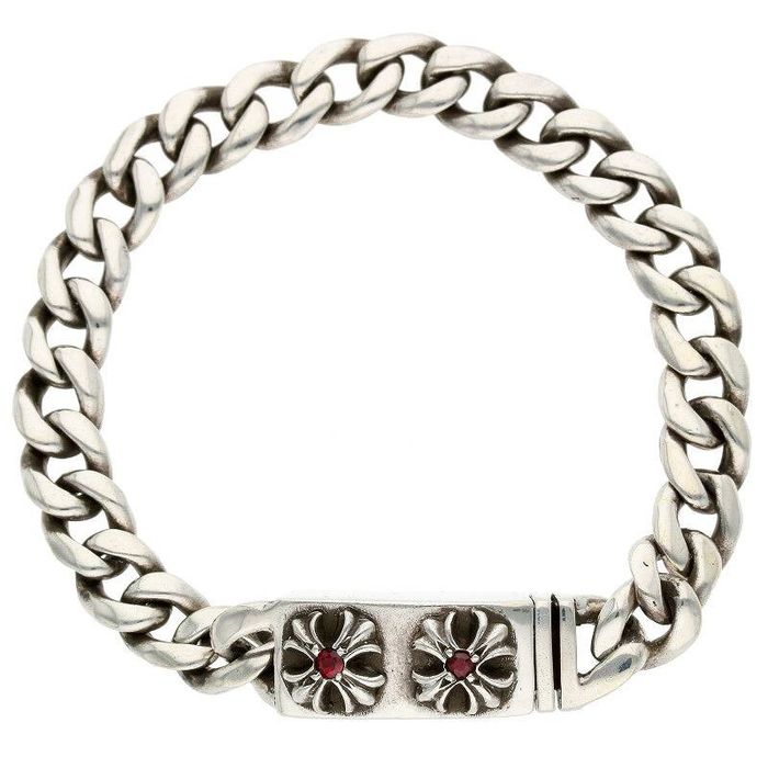 Chrome Hearts Chrome Hearts Mini Cuban Ruby Bracelet | Grailed